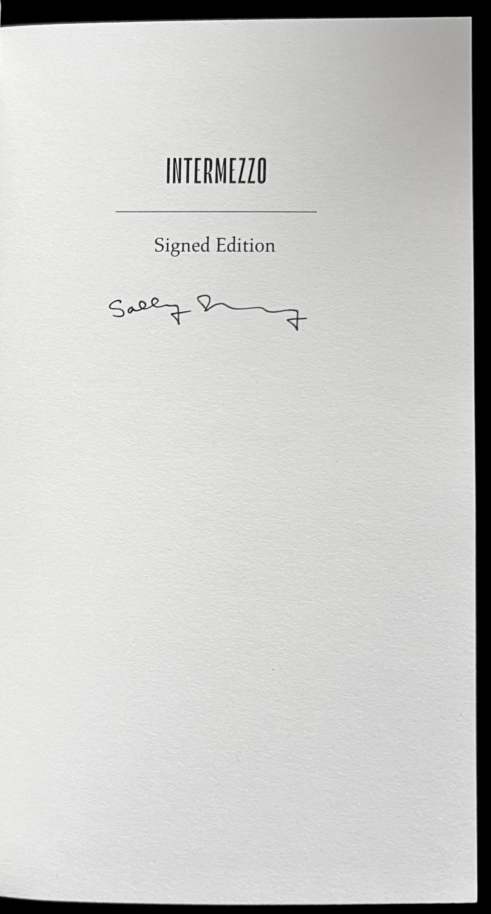 Intermezzo - Independent Exclusive Signed Ltd Black Page Edged UK 1st ...