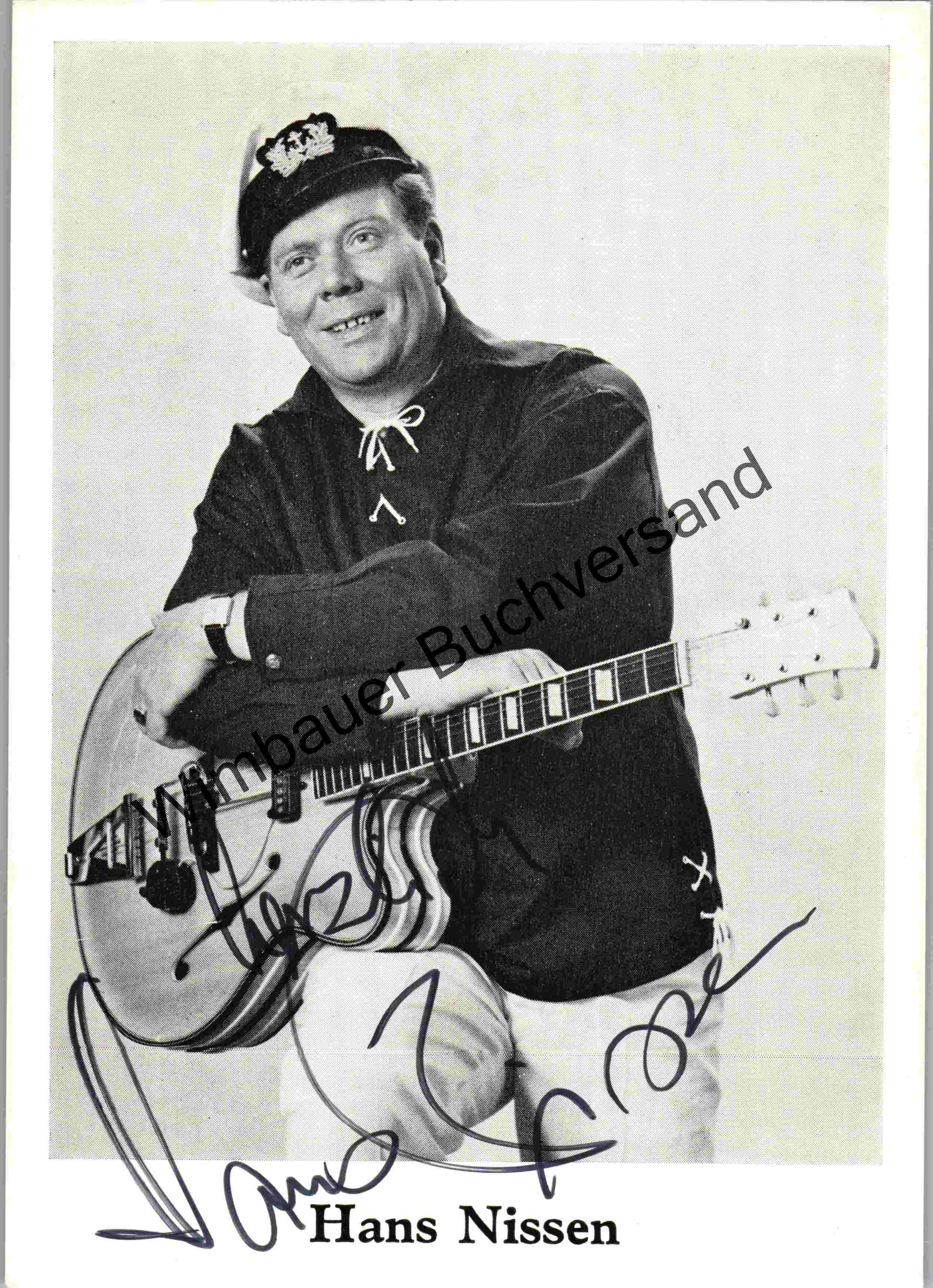 Original Autogramm Hans Nissen /// Autograph signiert signed signee von ...