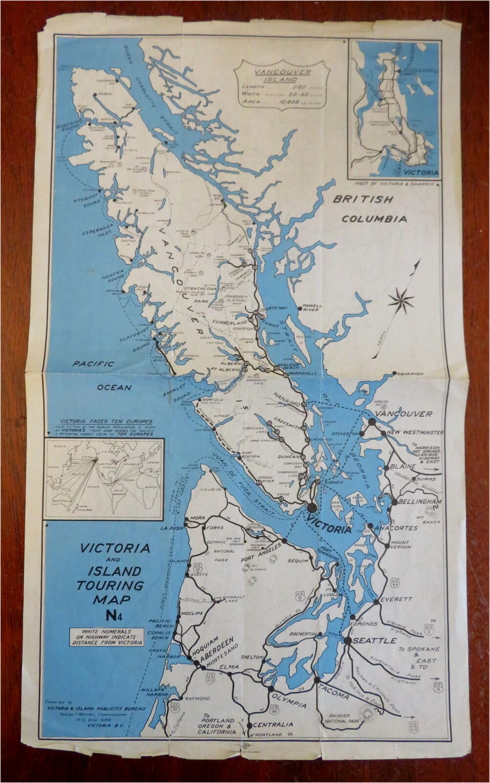 Seattle Vancouver Island Map Vancouver To Seattle Train: Schedule