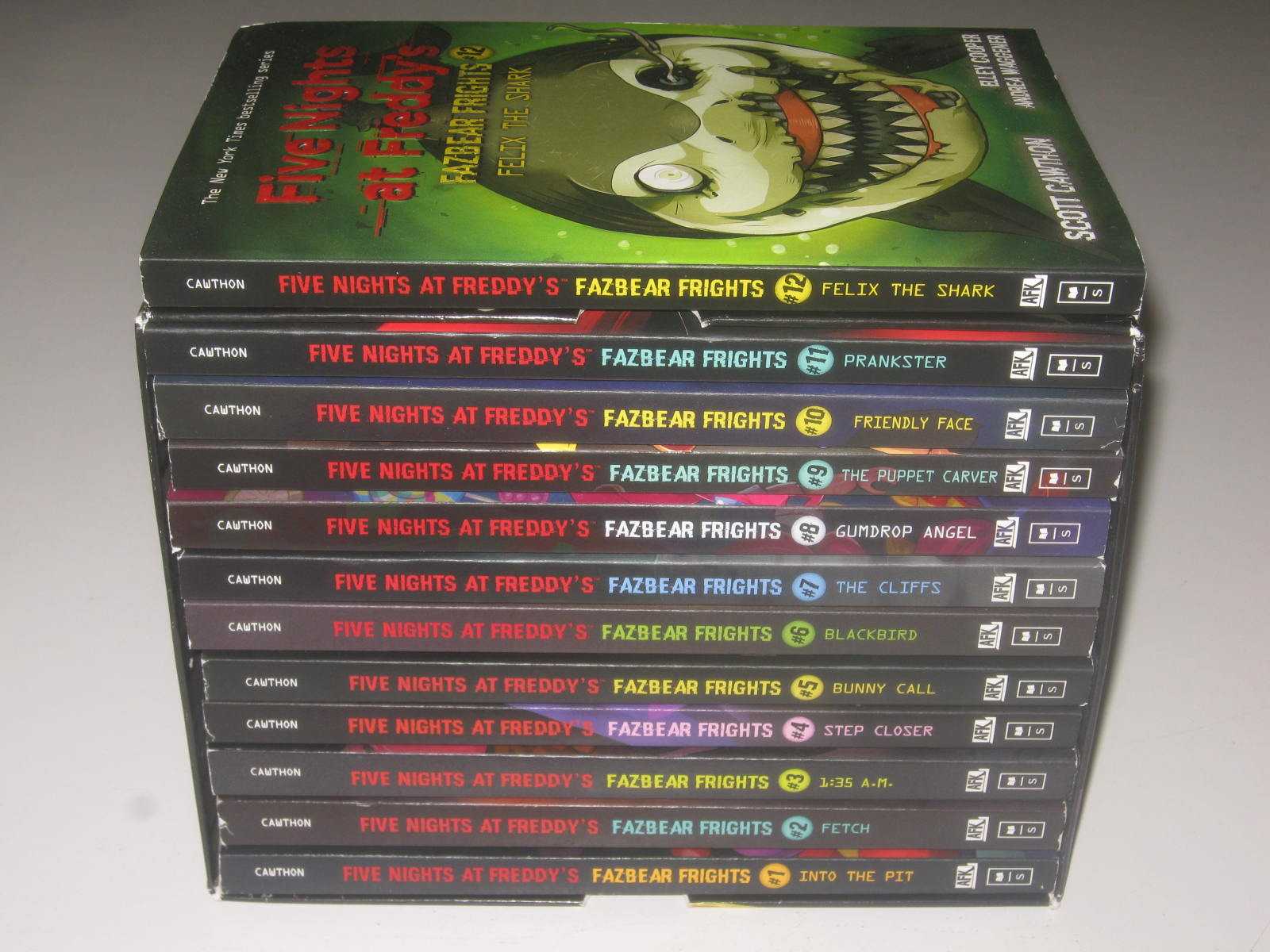 Five Nights At Freddy's: Fazbear Frights Boxed Set by Cawthon, Scott ...