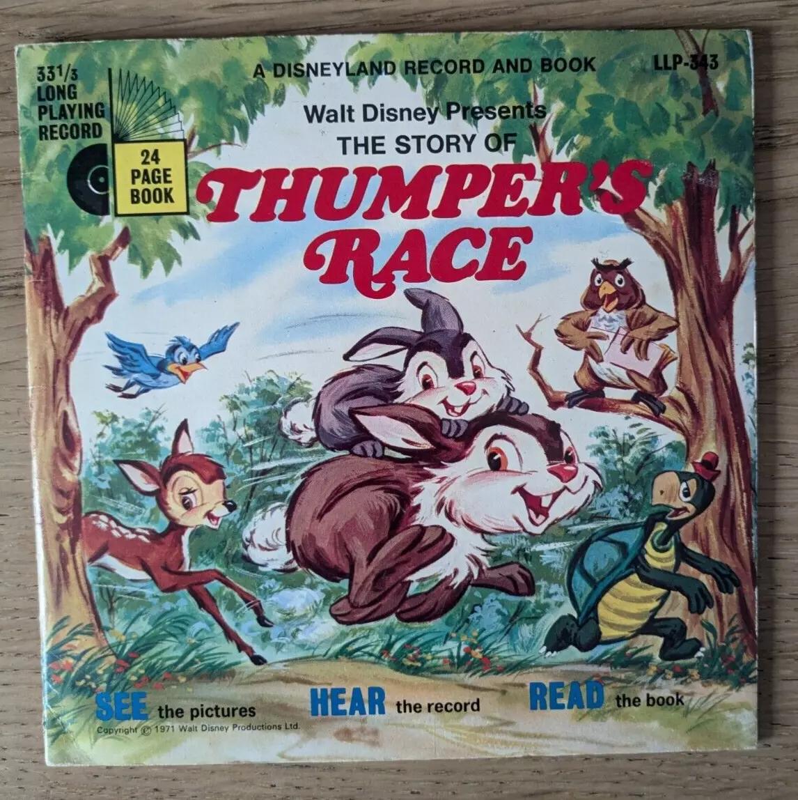 WALT DISNEY PRESENTS : THE STORY OF THUMPER'S RACE: Good Soft cover ...