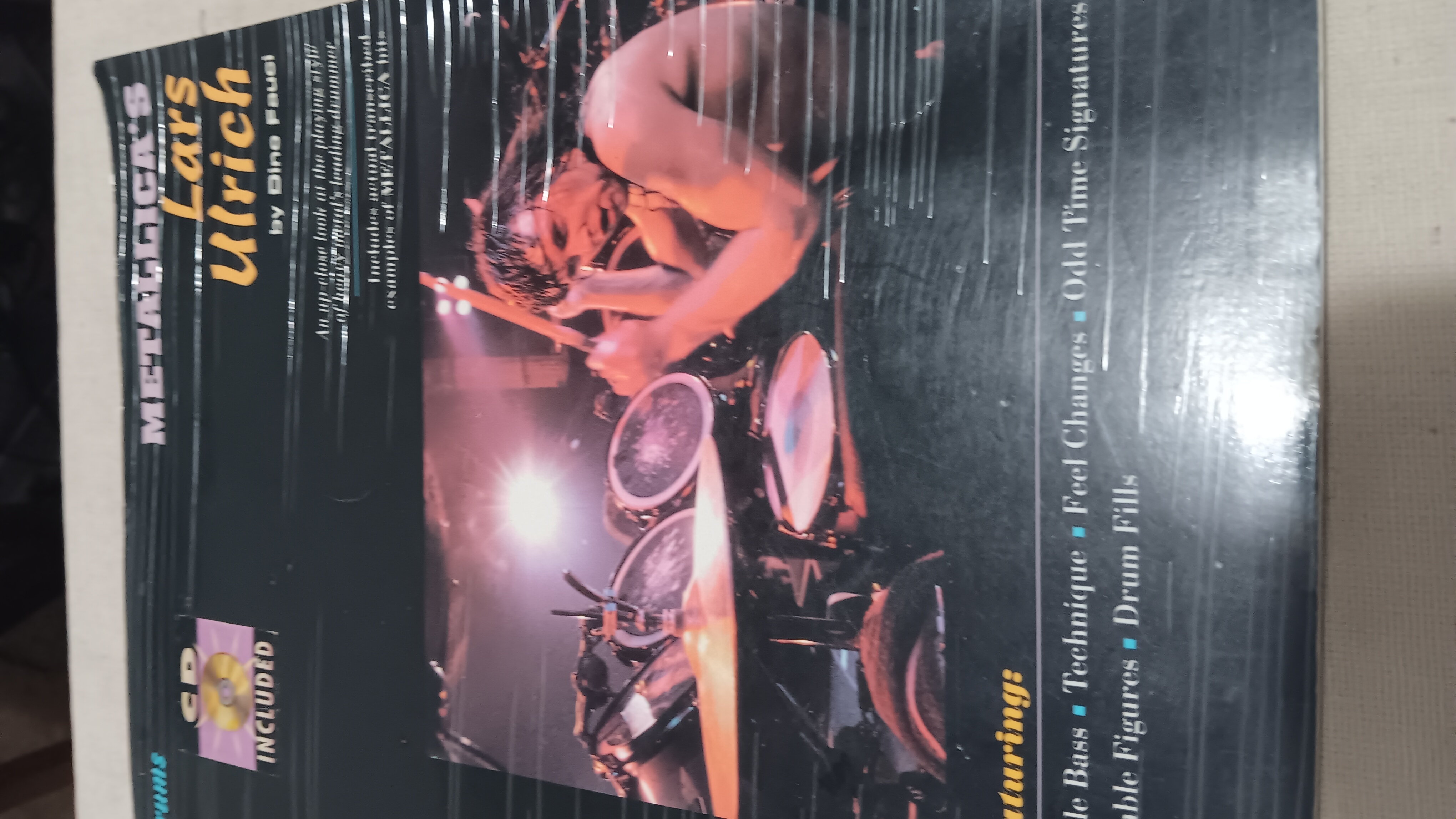 Metallica's Lars Ulrich drummer playimg style by Lars Ulrich, Dino ...