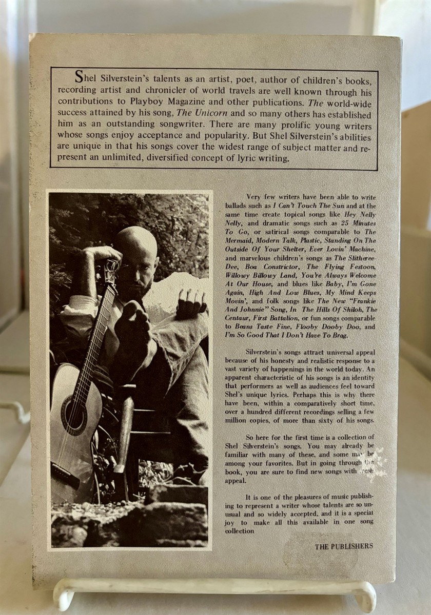 Dirty Feet A Collection of Songs by Shel Silverstein [Songbook] by ...