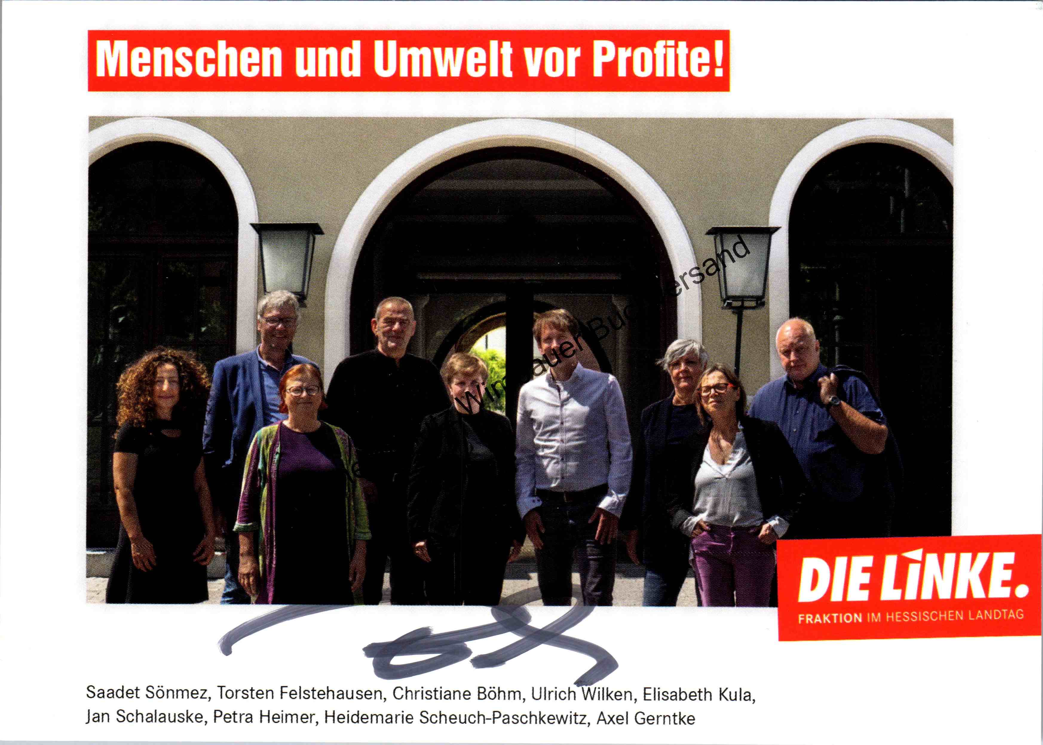 Original Autogramm Elisabeth Kula Die Linke MdL /// Autogramm Autograph ... Original Autogramm Elisabeth Kula Die Linke MdL /// Autogramm Autograph ...