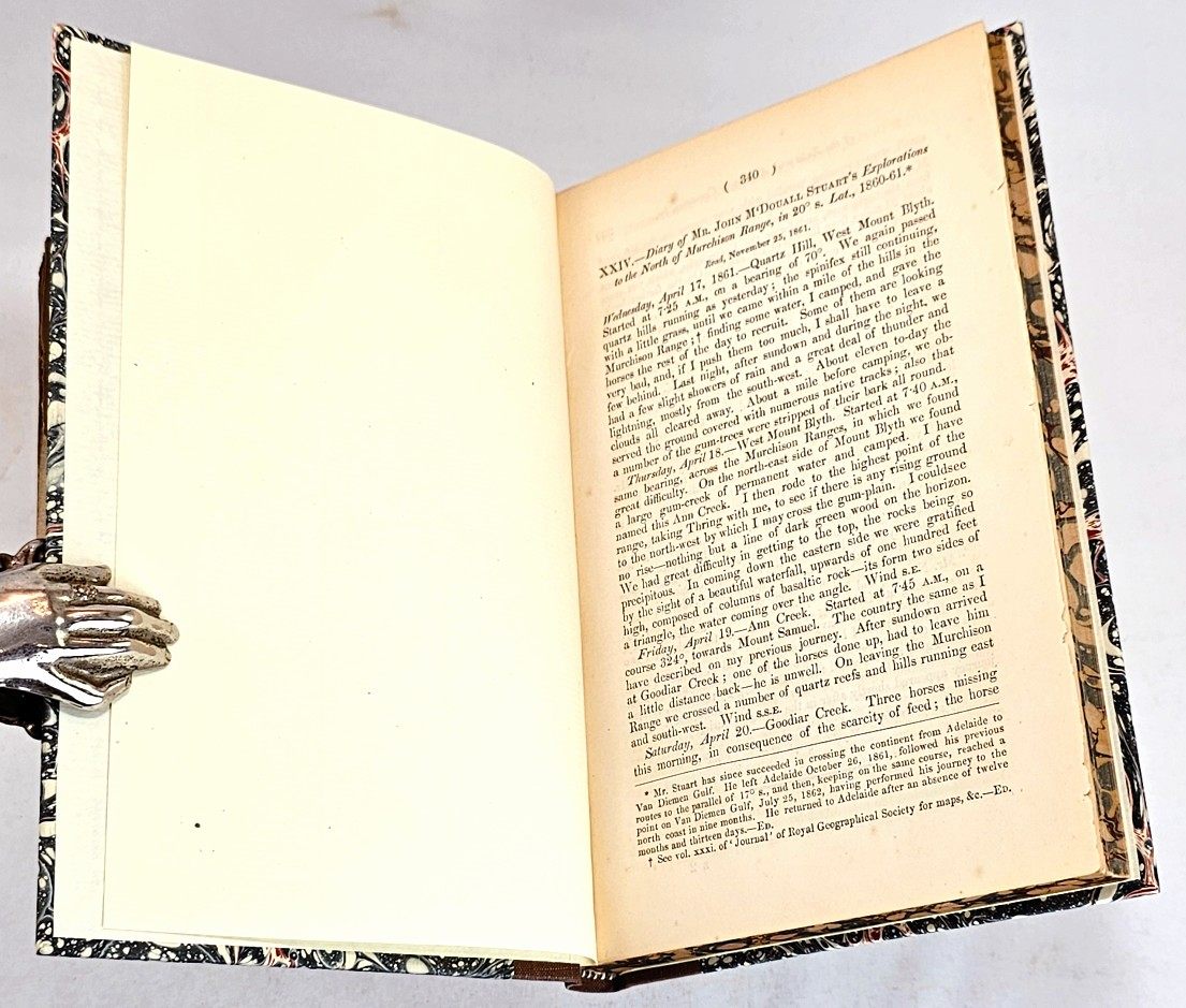 Australian Exploration, 1861 (John McDouall Stuart, F.T. Gregory ...