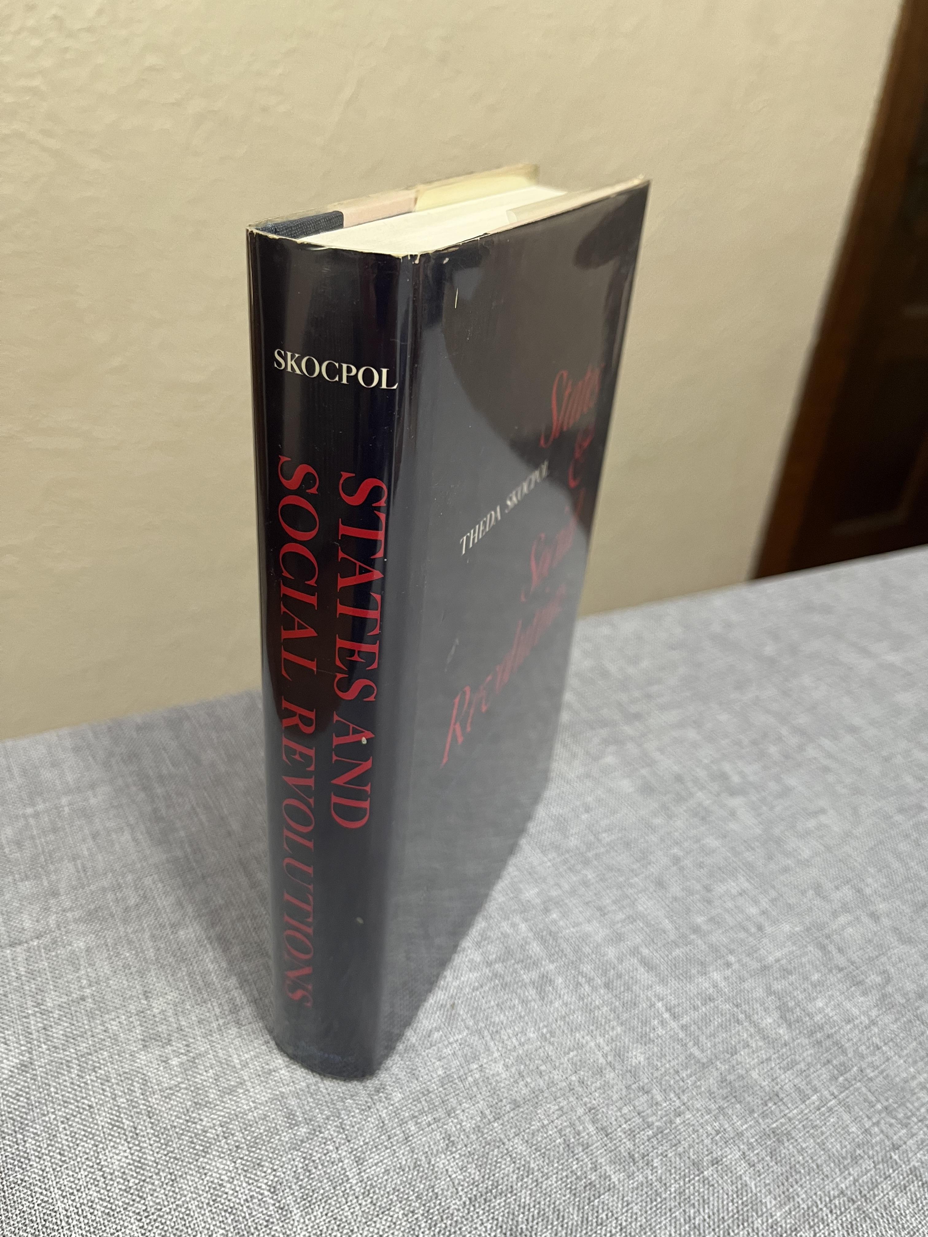 States and Social Revolutions by Skocpol, Theda: Near Fine Hardcover ...
