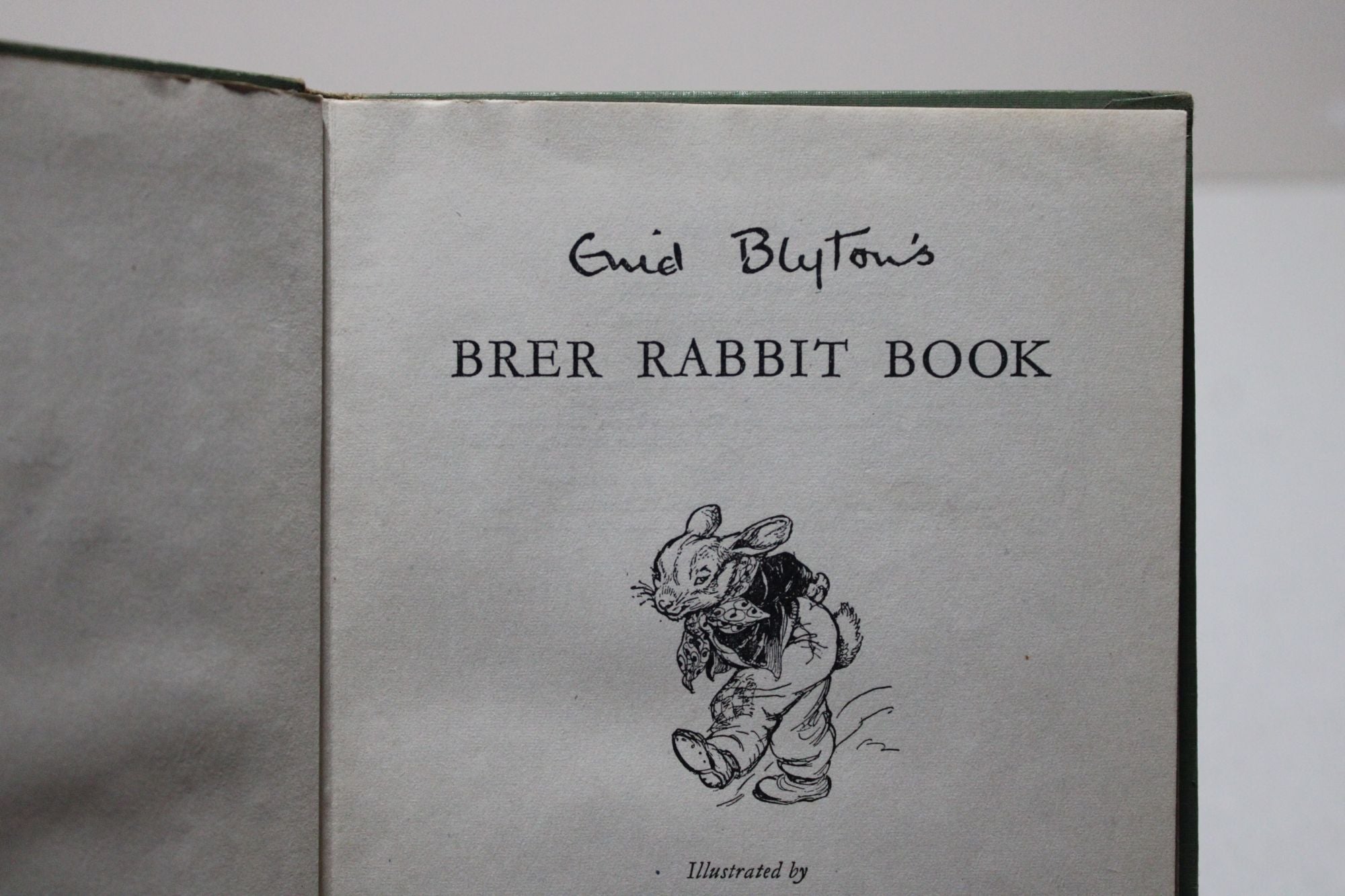 Brer Rabbit Book by Enid Blyton: Very good Hardback (1948) 1st UK, 1st ...