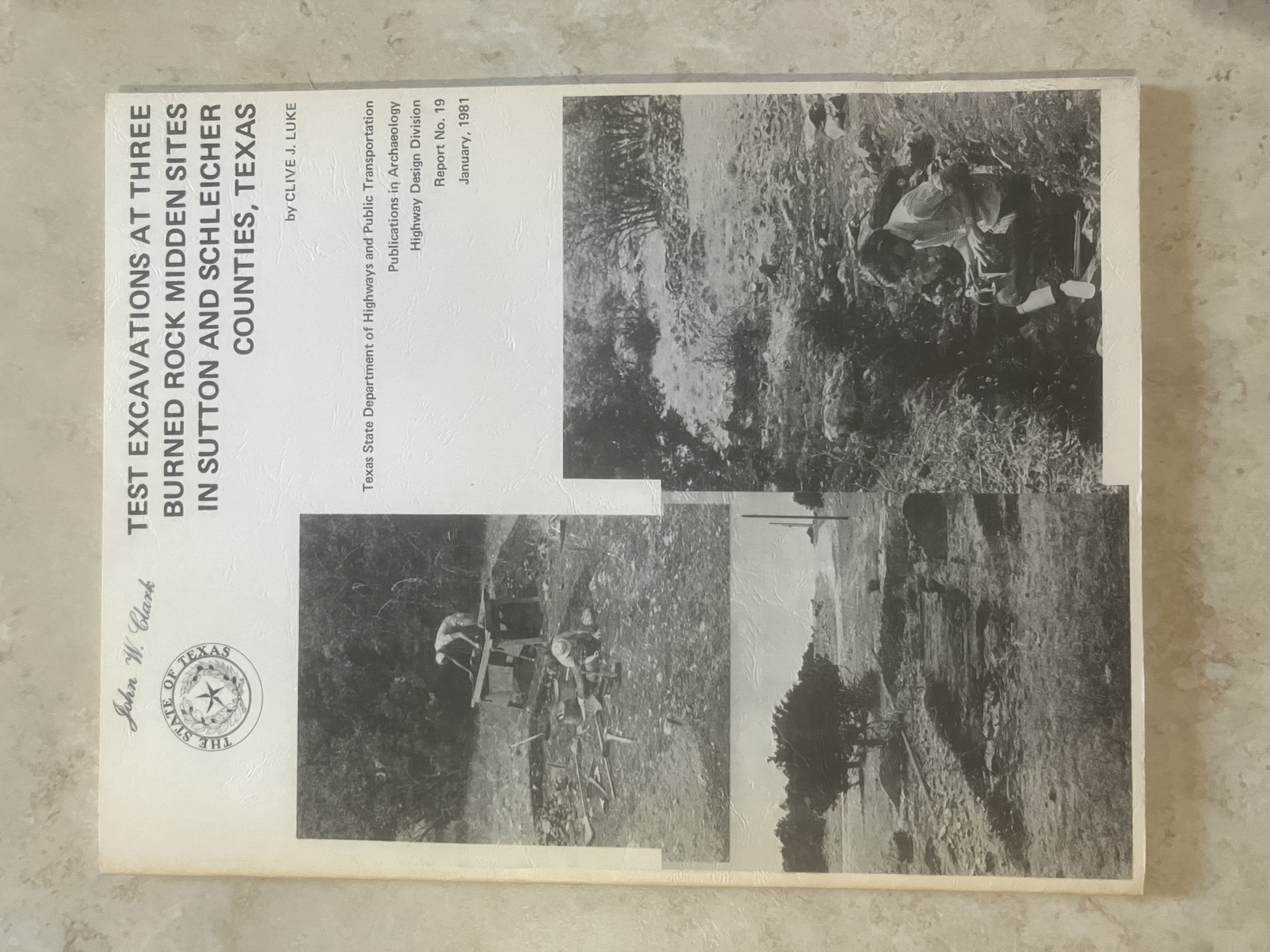 Test Excavations at Three Burned Rock Midden Sites in Sutton and ...