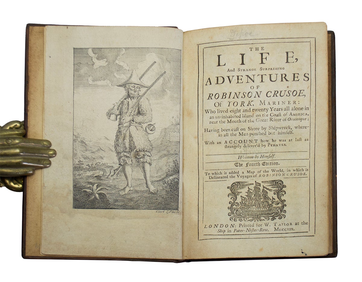 Life and Strange Surprizing Adventures of Robinson Crusoe, of York ...