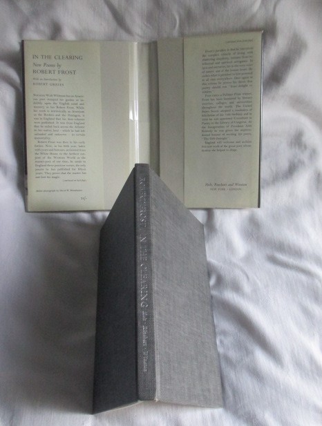 In The Clearing de Frost, Robert: Fine Hardcover (1962) 1st Edition ...