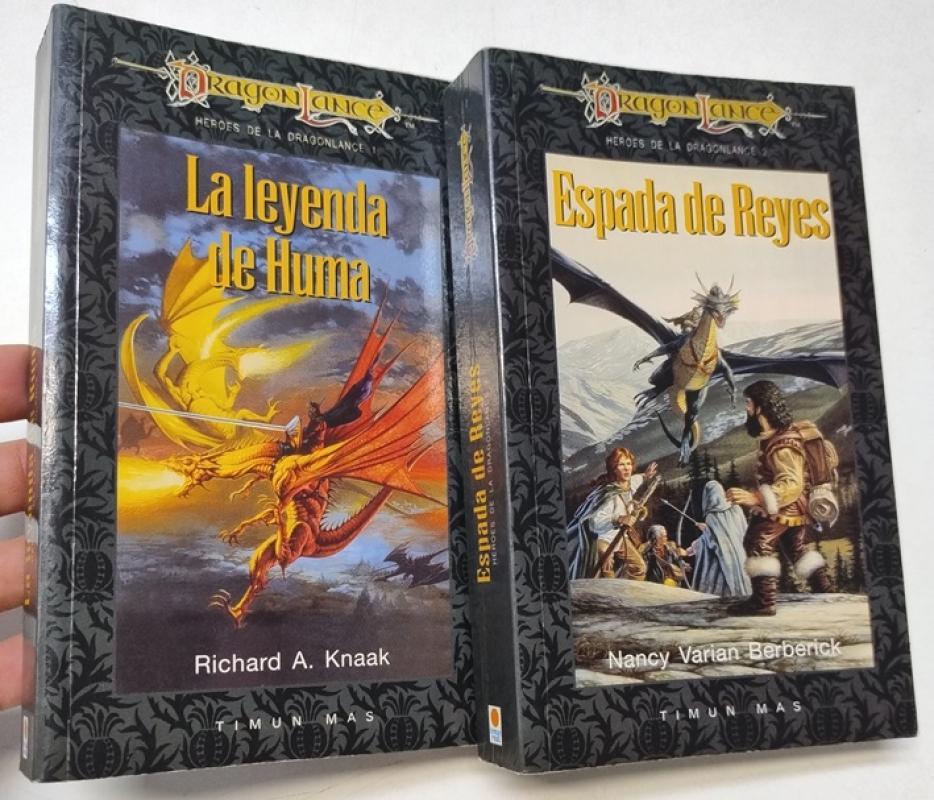 Heroes de la Dragonlance (1. La leyenda de Huma, 2. Espada de Reyes) de ...
