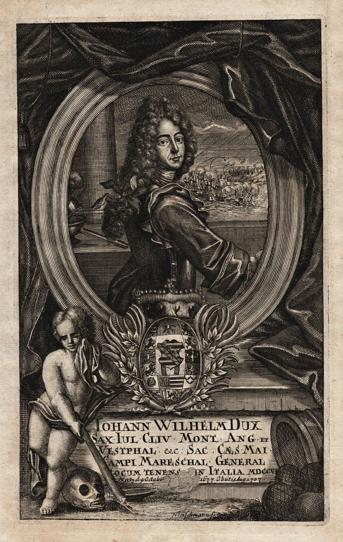 "Johann Wilhelm Dux Saxoniae." // Johann Wilhelm v. Sachsen-Gotha ...