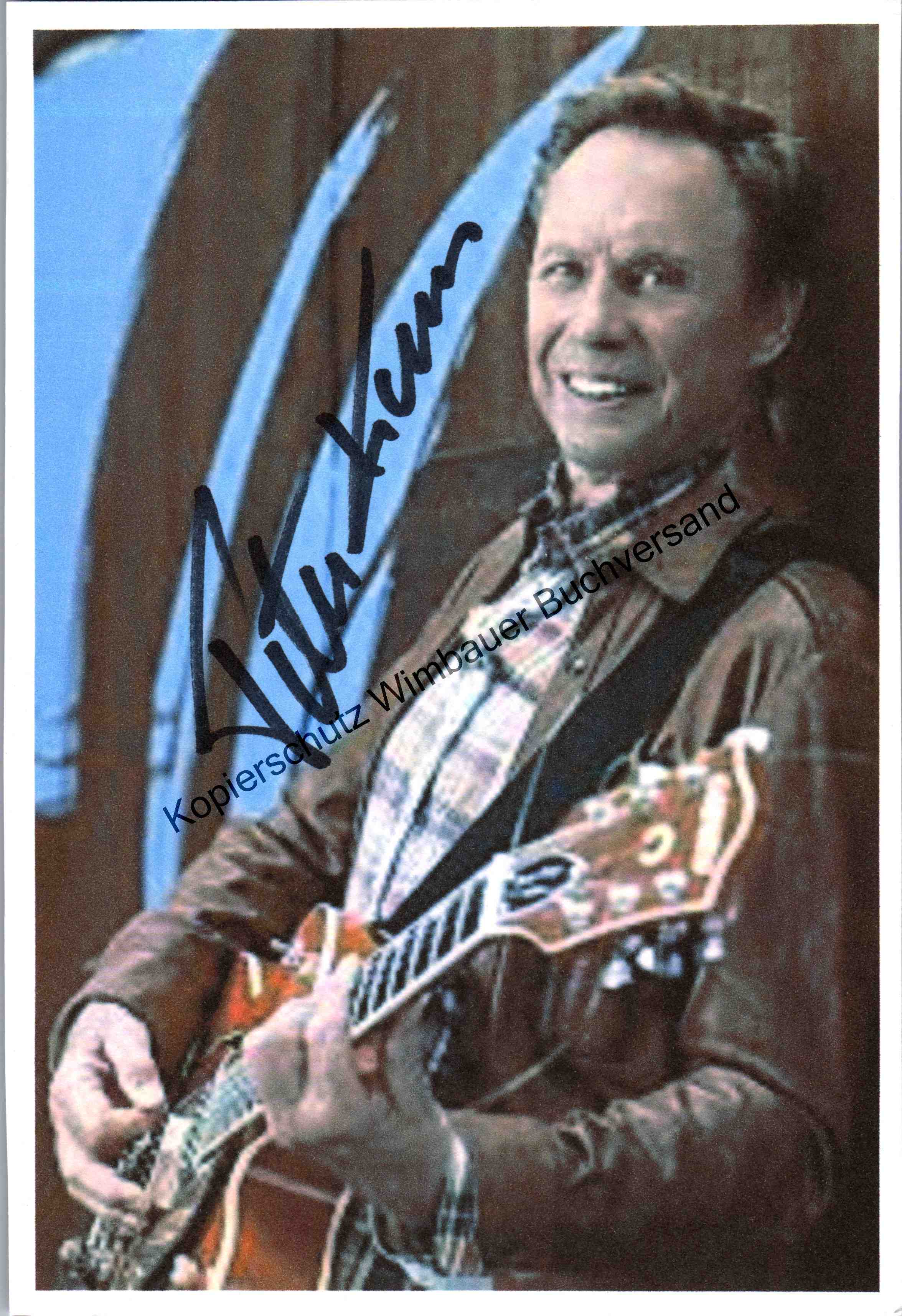 Original Autogramm Peter Kraus /// Autogramm Autograph signiert signed ...