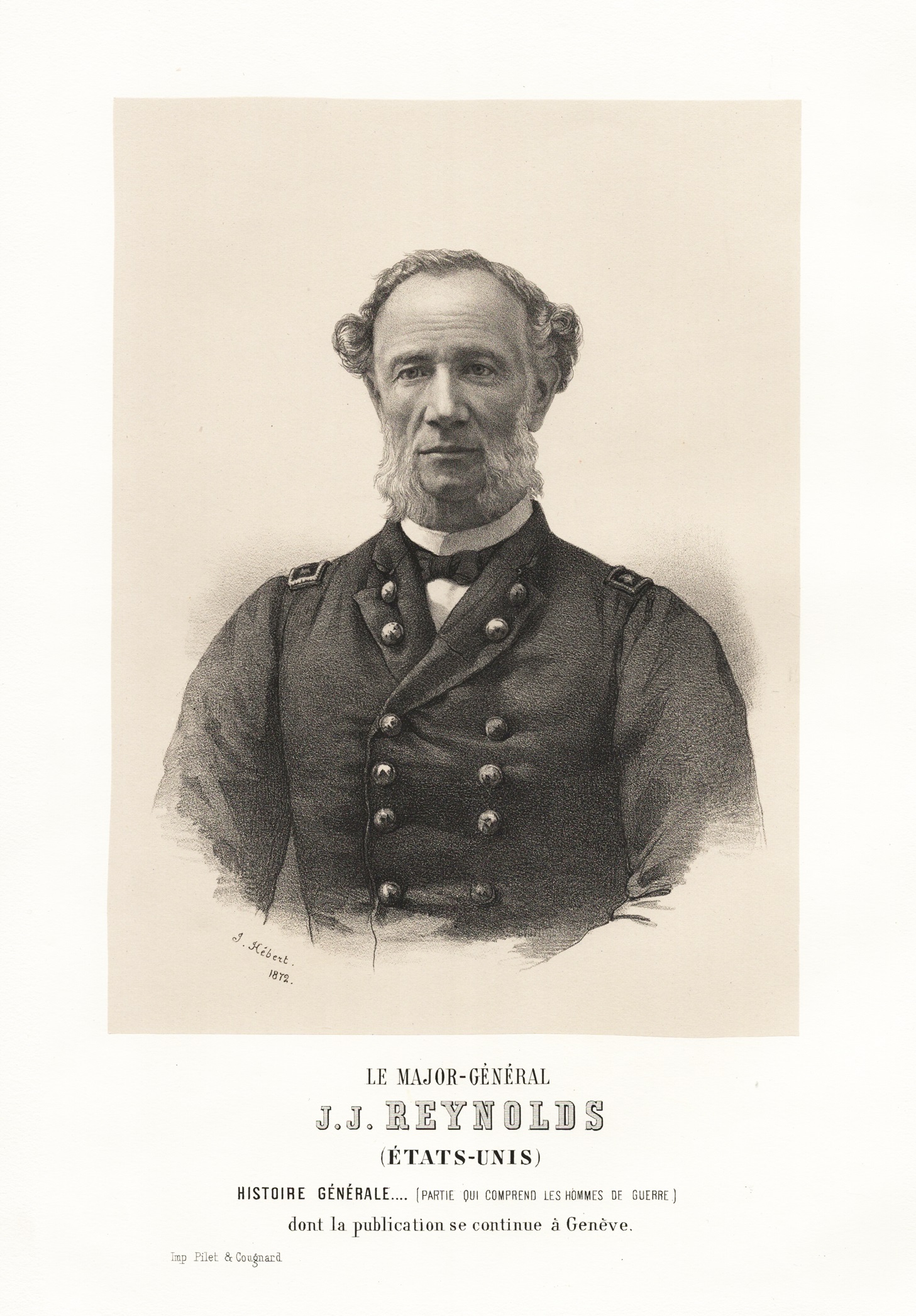 "Le Major-General J. J. Reynolds" - Joseph J. Reynolds American ...