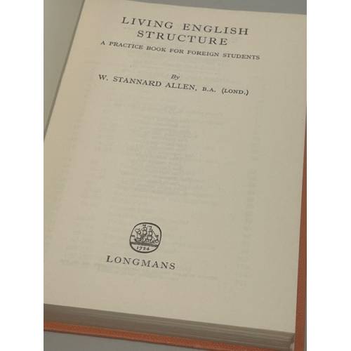 Living English Structure von William Stannard Allen: Good Hardcover ...