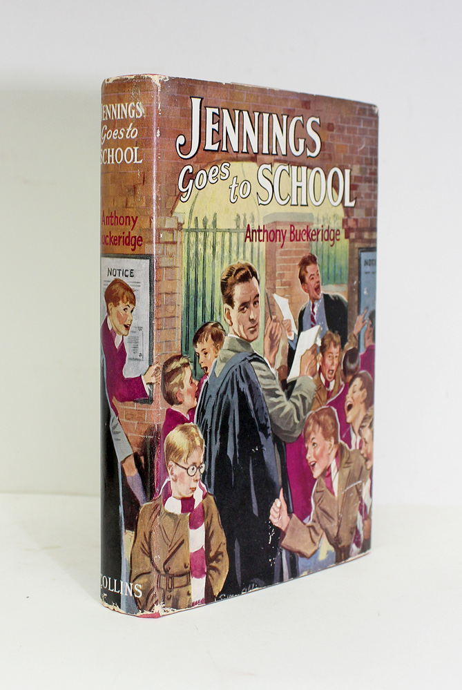 Jennings Goes to School by Anthony Buckeridge SIGNED: Near Fine Cloth ...