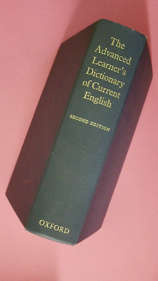 THE ADVANCED LEARNER`S DICTIONARY OF CURRENT ENGLISH.: Befriedigend ...