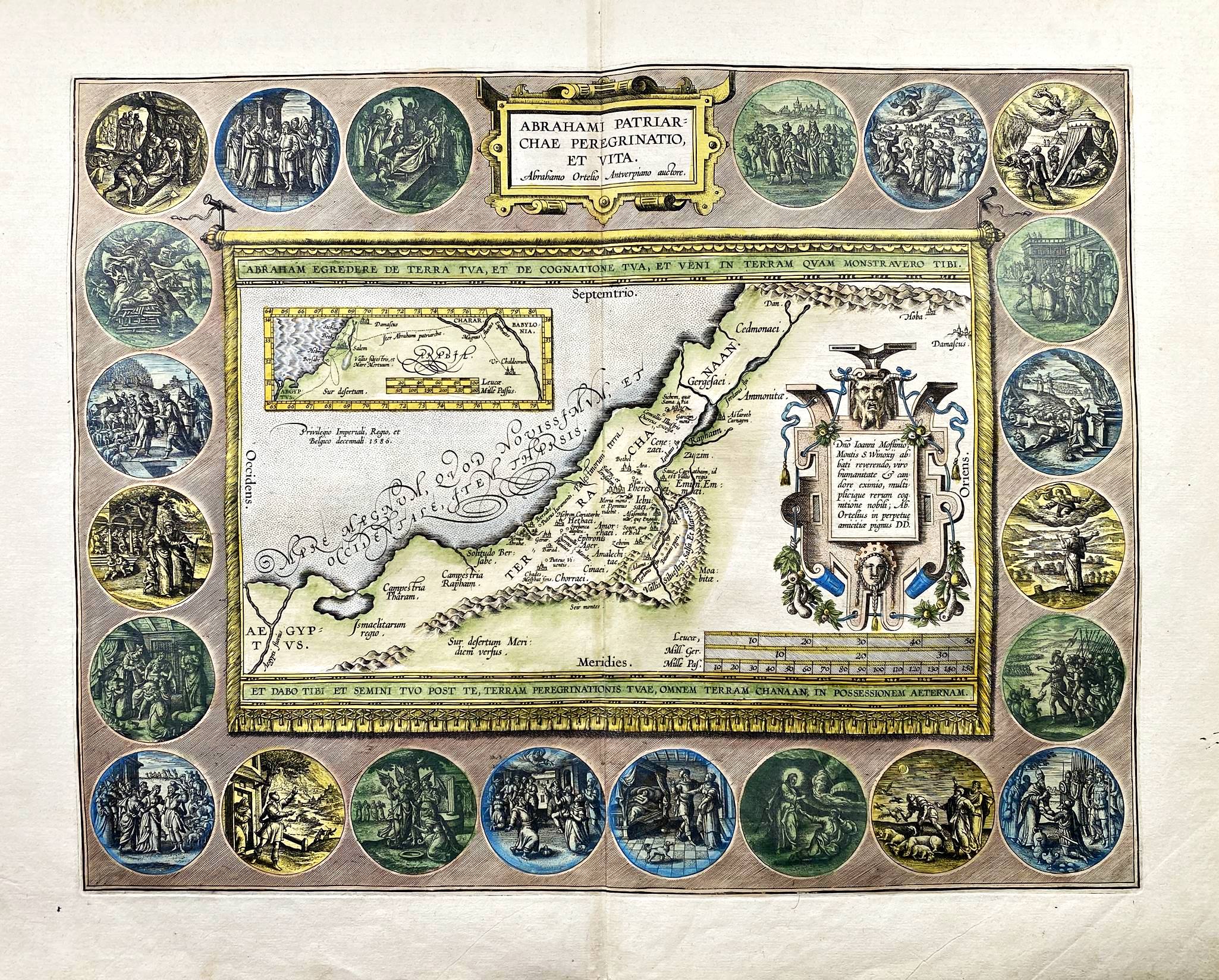 "Abrahami Patriarchae Peregrinatio et Vita" - Palestine Palästina ...