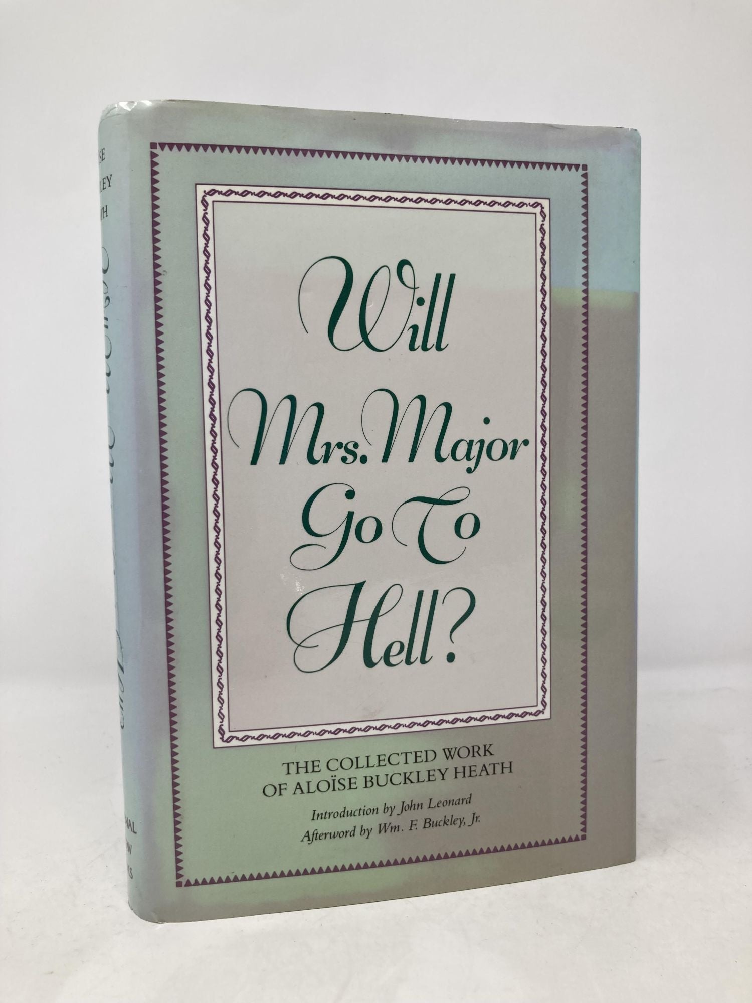 Will Mrs. Major Go To Hell by Heath, Aloise Buckley: Like New Hardcover ...