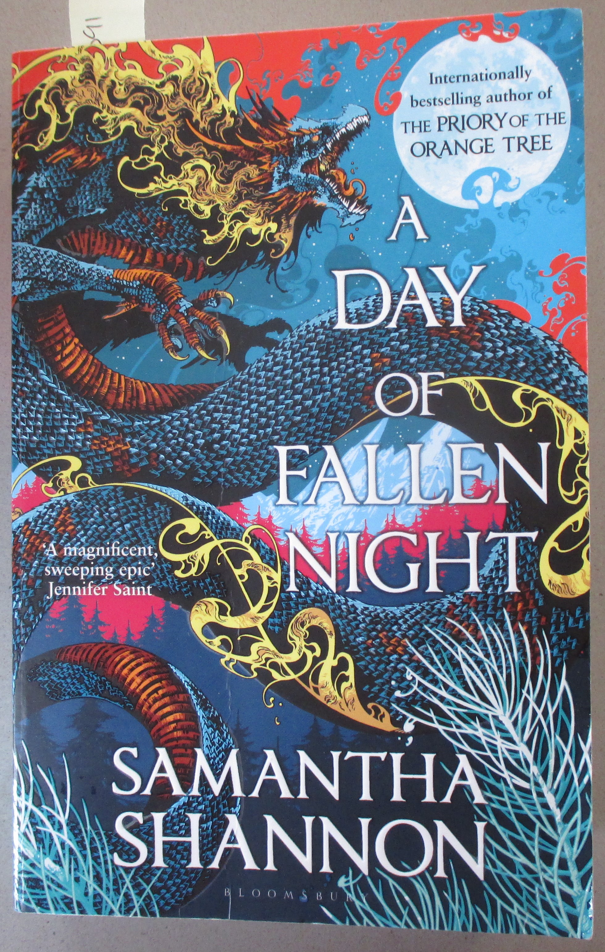 Day of Fallen Night, A by Shannon, Samantha: Good Large Softcover (2023 ...