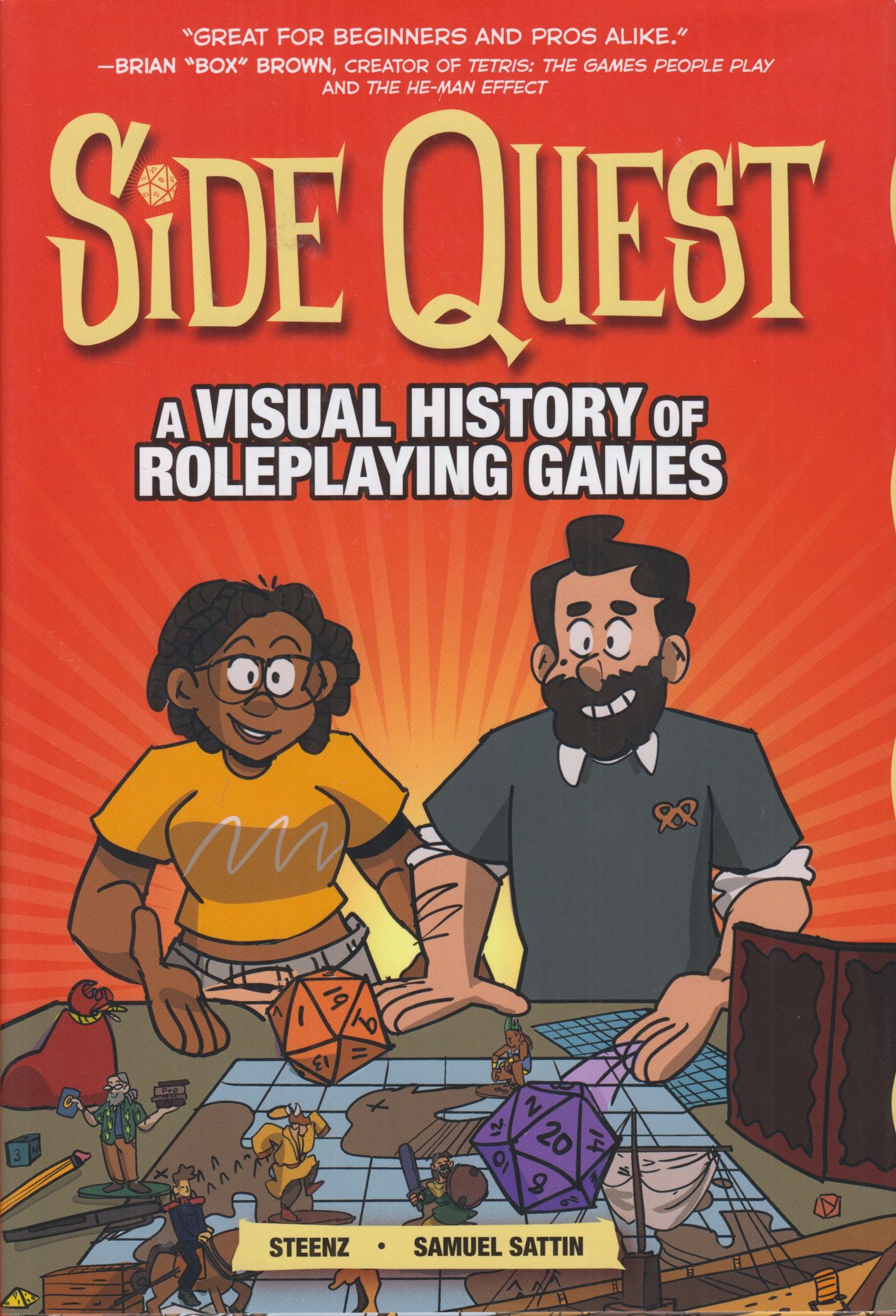 Side Quest: A Visual History of Roleplaying Games by Sattin, Samuel (Author); Steenz (Artist ...