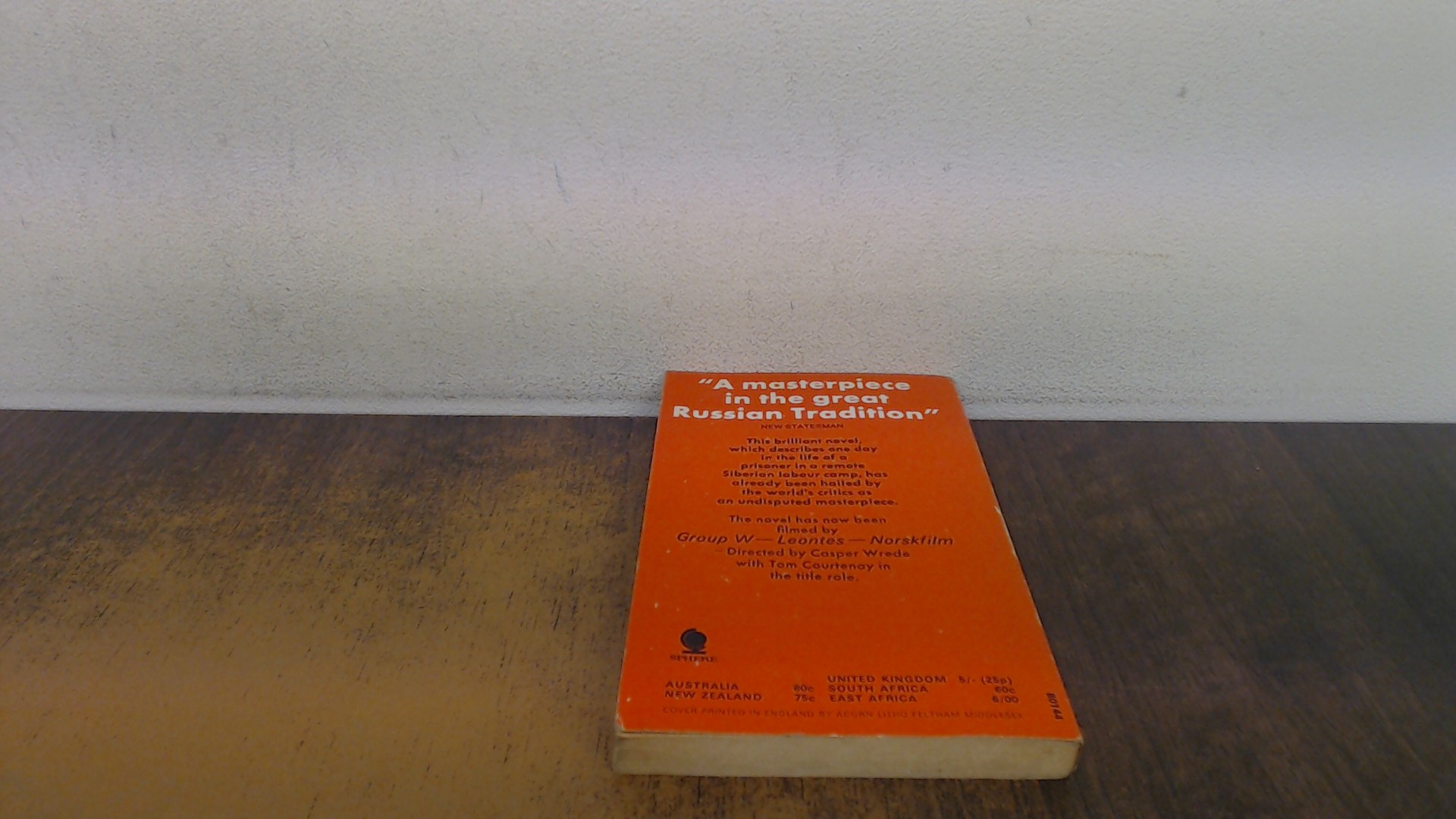 One Day In The Life Of Ivan Denisovich by Alexander Solzhenitsyn: Good ...