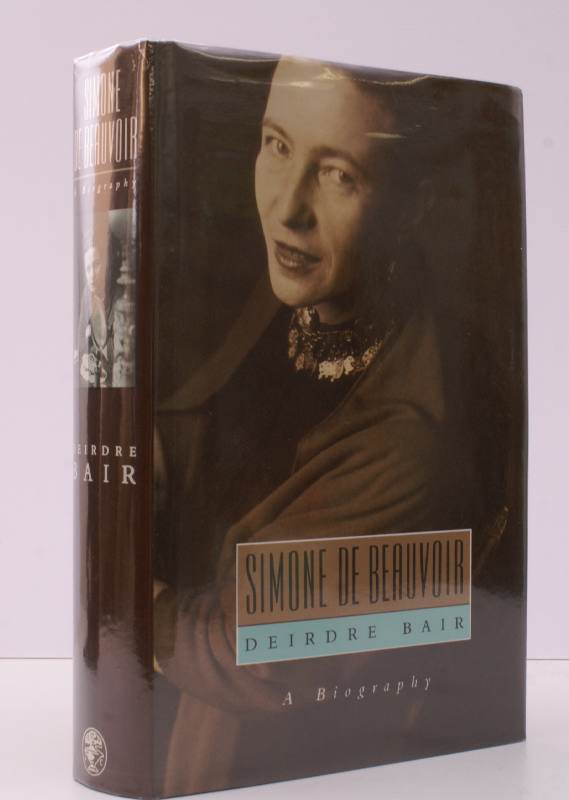 Simone de Beauvoir. A Biography. NEAR FINE COPY IN DUSTWRAPPER de BAIR ...