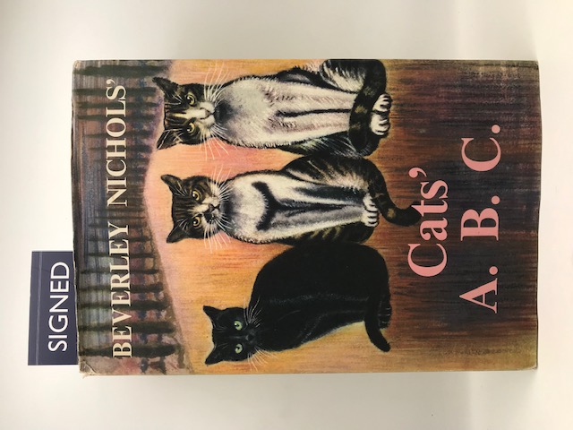 CATS ABC (SIGNED) by NICHOLS, Beverley: Very Good Hardcover (1960) 1st ...