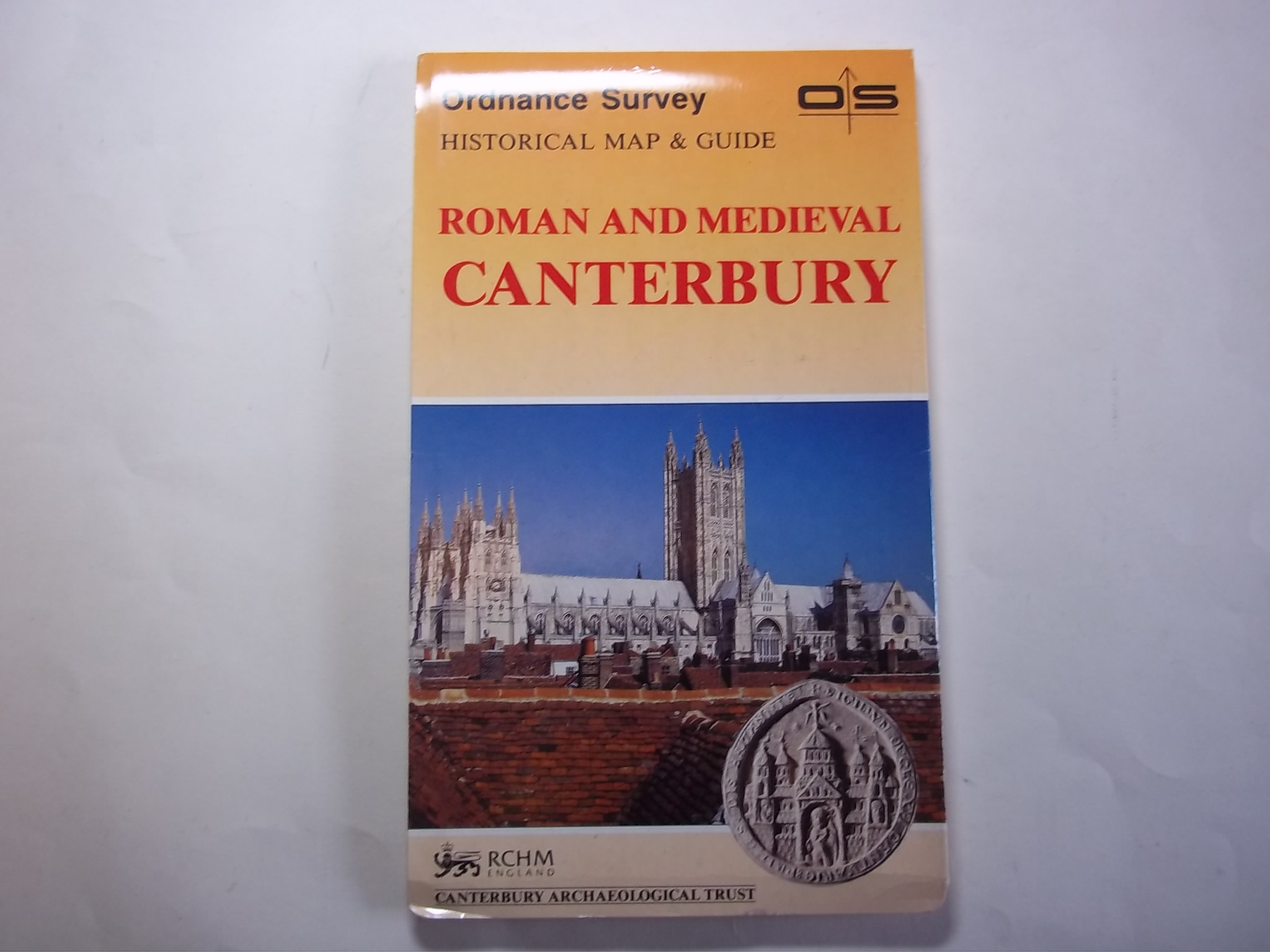 Roman and Mediaeval Canterbury (Historical Map & Guide) by Ordnance ...