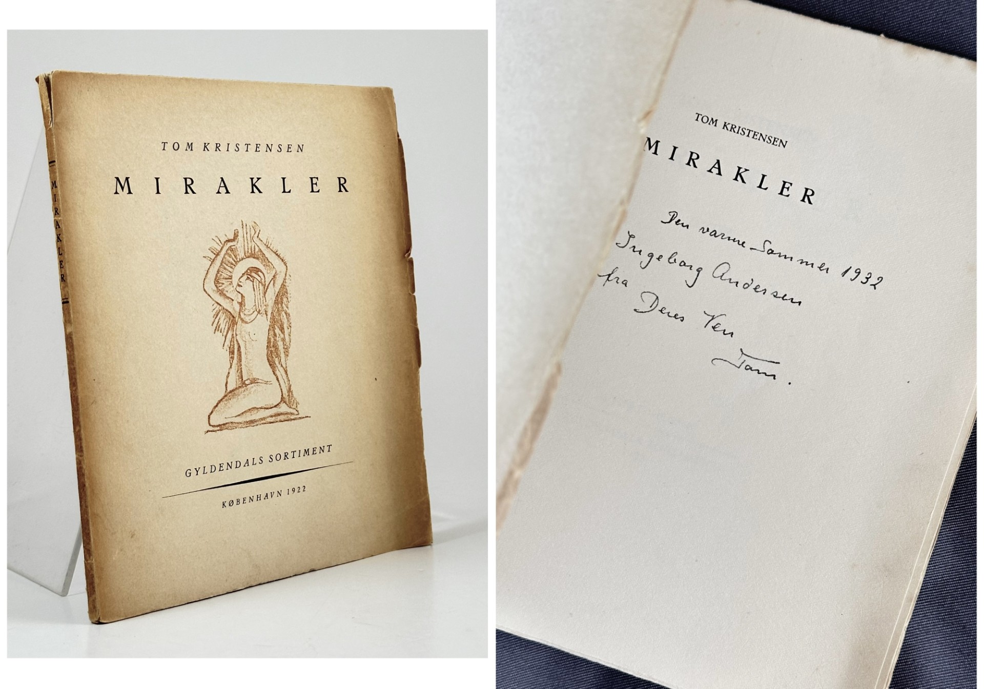 Mirakler. Digte. von KRISTENSEN, TOM. | Vangsgaards Antikvariat Aps