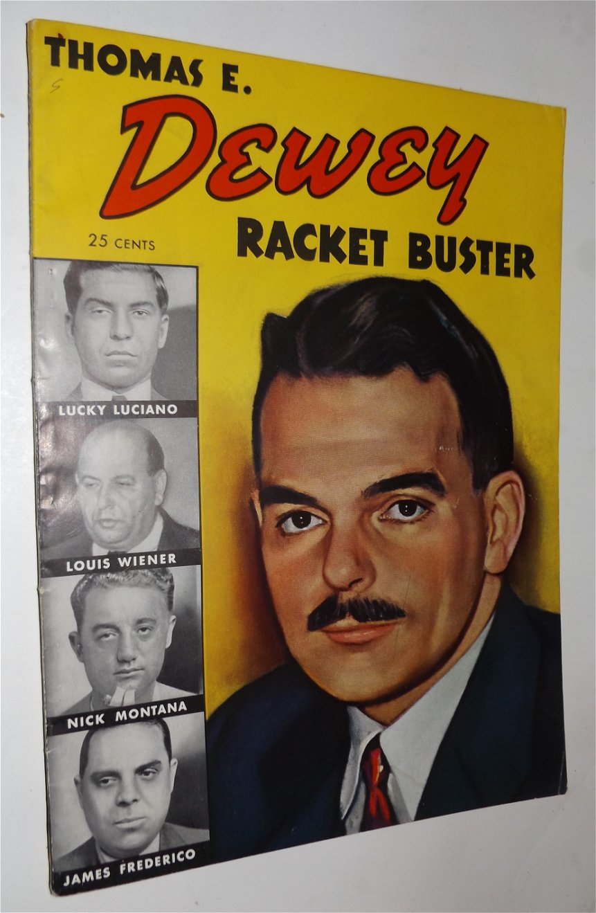 THOMAS E. DEWEY. RACKET BUSTER.: Near Fine Soft cover | Stringer's ...