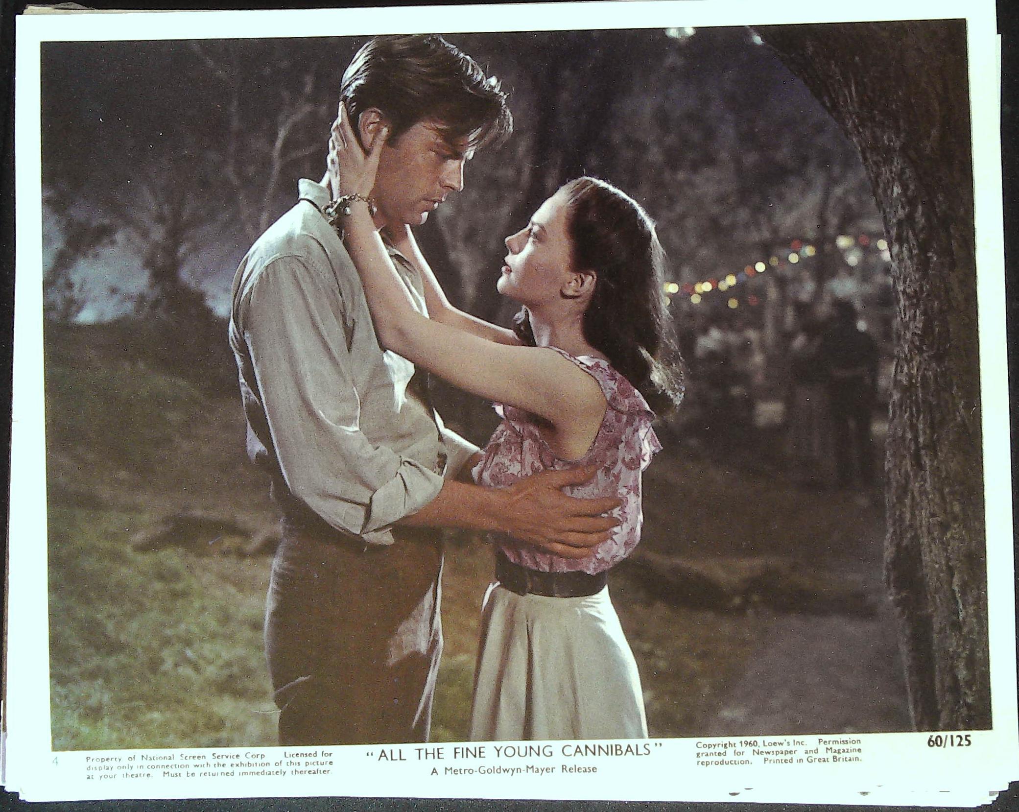 All the Fine Young Cannibals 8 x 10 Still 1960 Natalie Wood & Robert ...