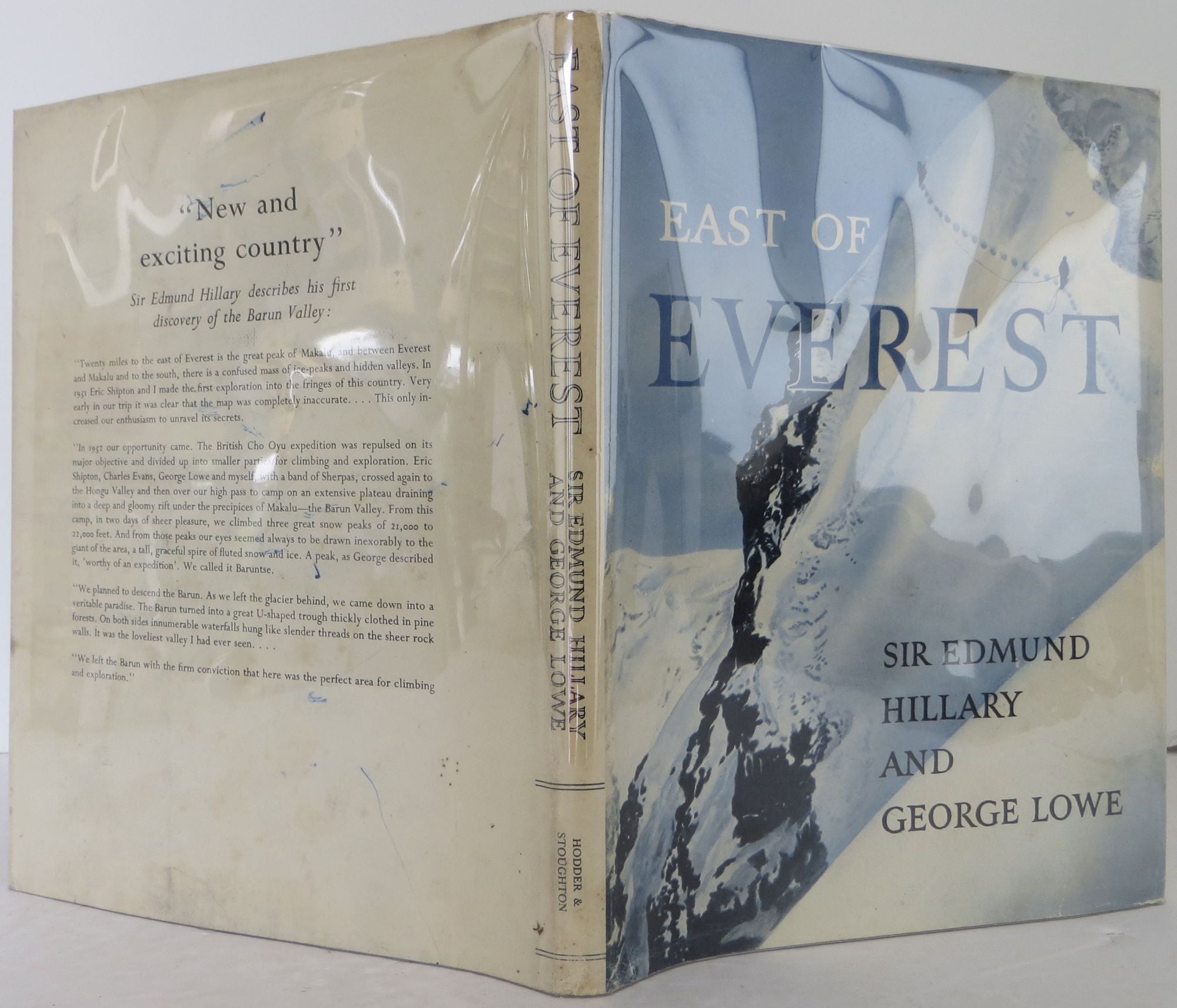 East of Everest by Hillary, Sir Edmund and Lowe, George: fine hardcover ...