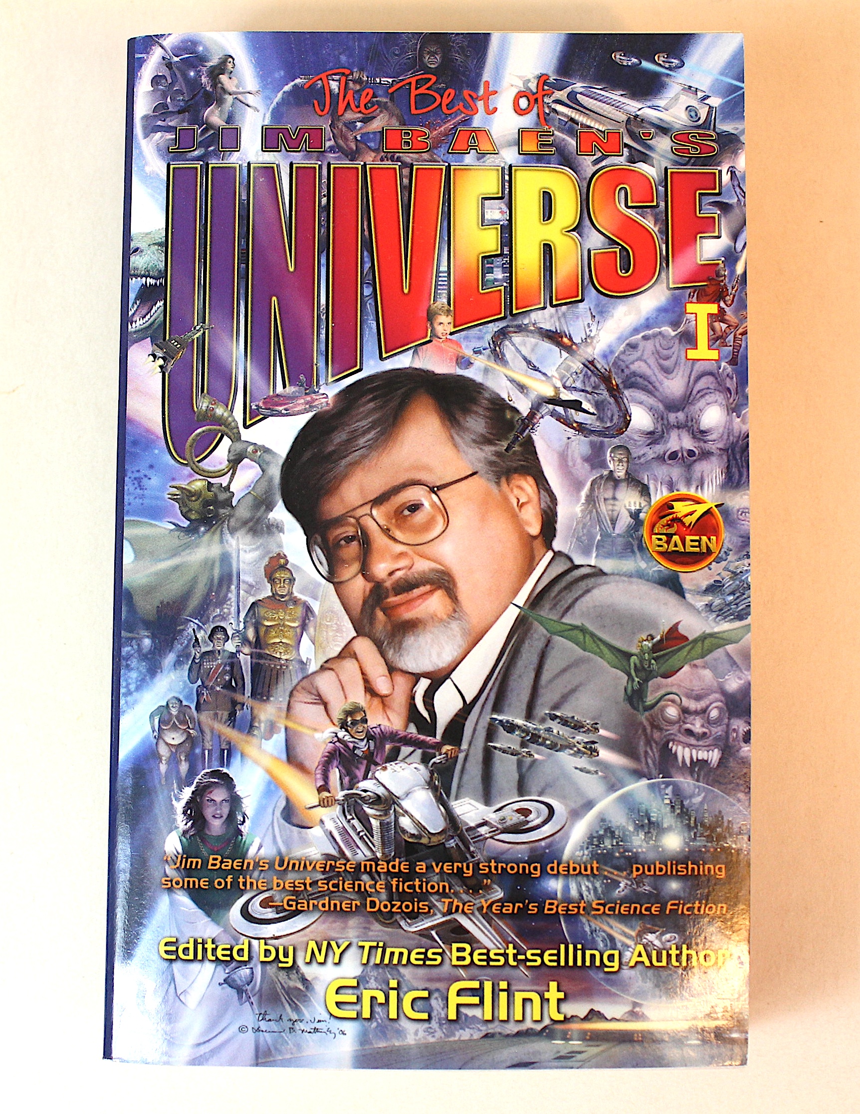 The Best of Jim Baen's Universe (1) by Flint, Eric: Very Good Soft ...
