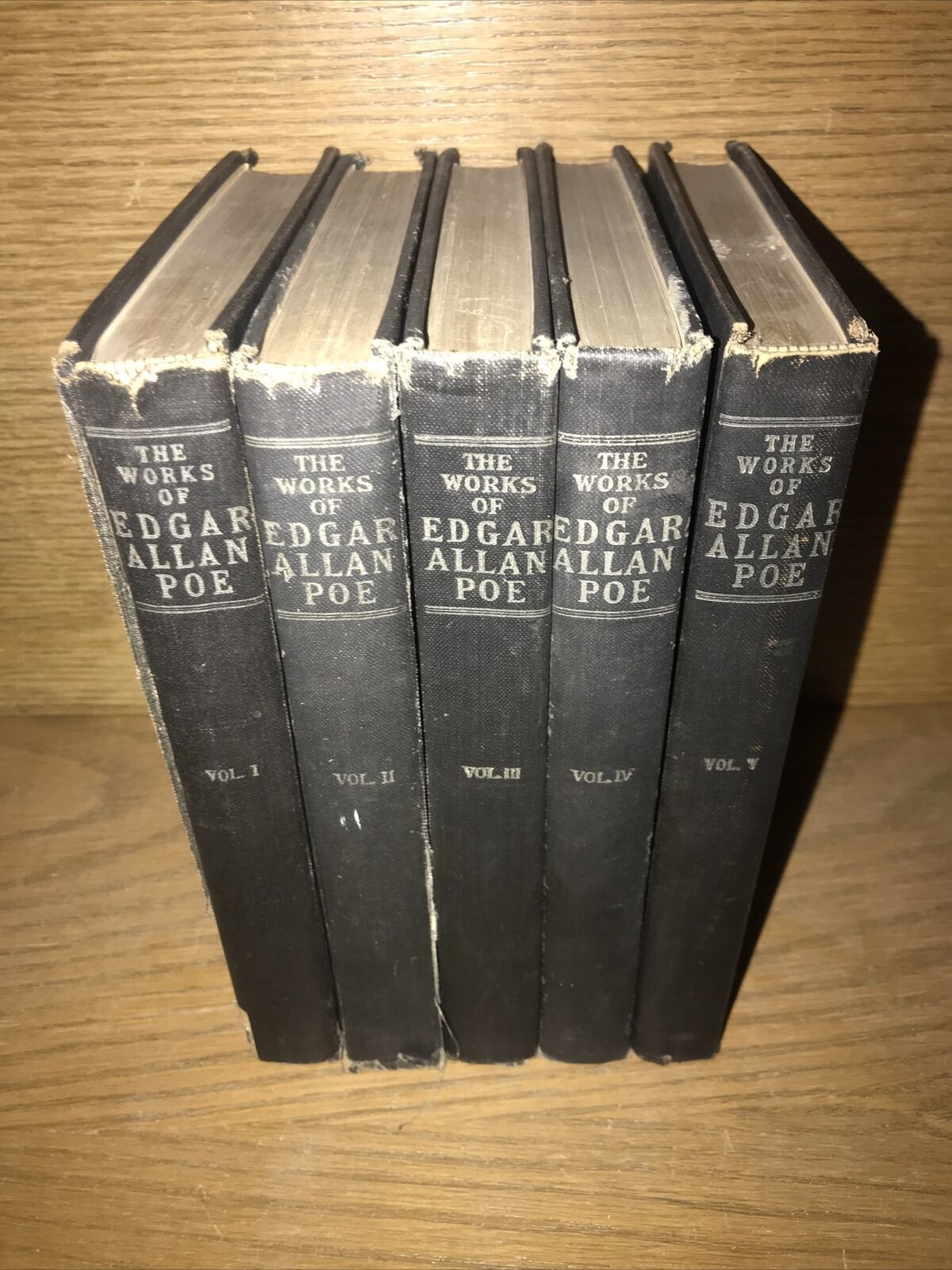 WORKS OF EDGAR ALLAN POE! The RAVEN EDITION! 1903 First Complete ...