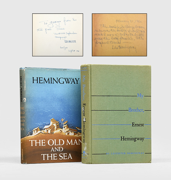 The Old Man and the Sea. [Together with] HEMINGWAY, Leicester. My ...