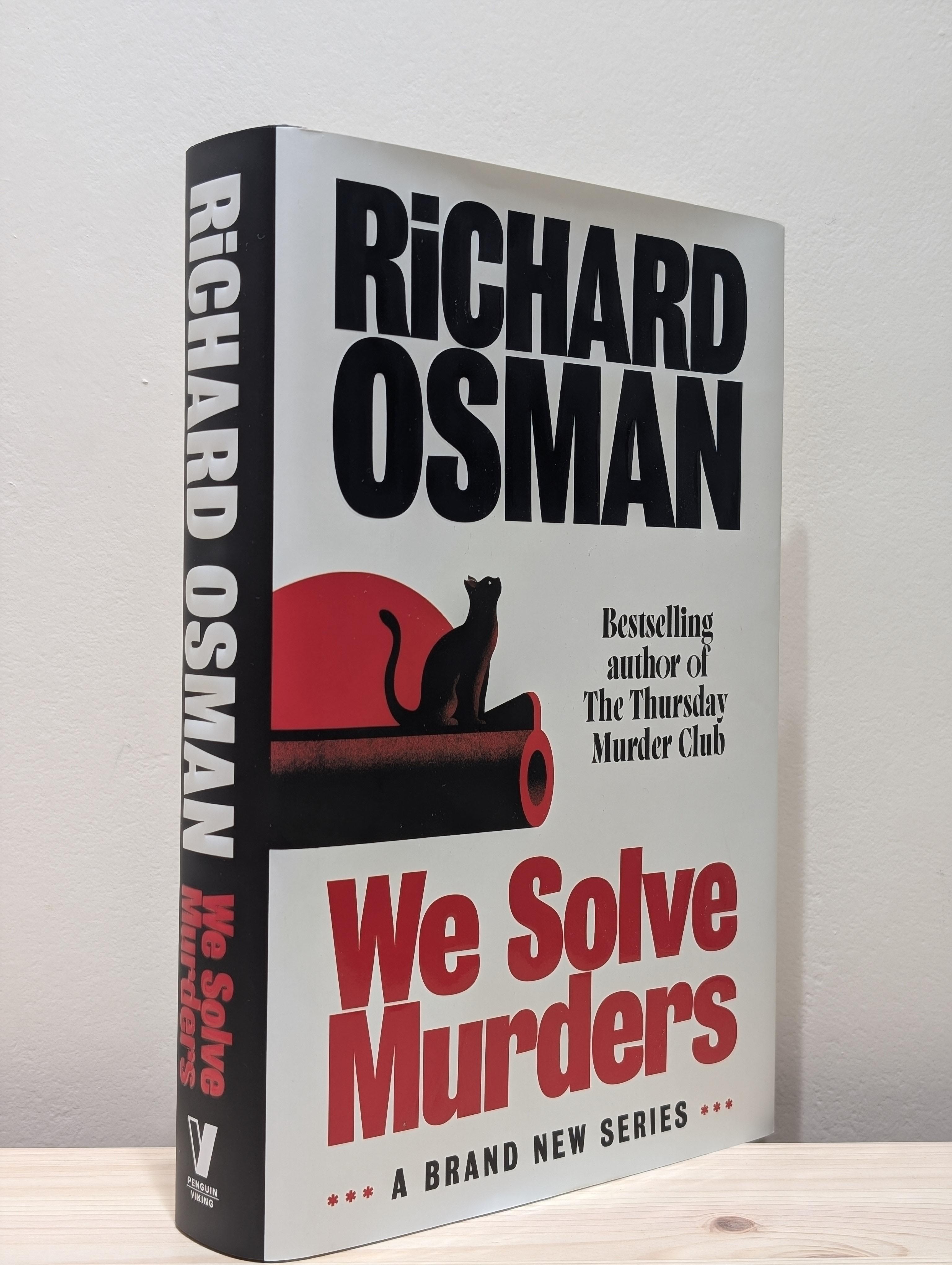 We Solve Murders (First Edition) von Osman, Richard: Fine Hardcover (2024) 1st Edition | Fialta ...