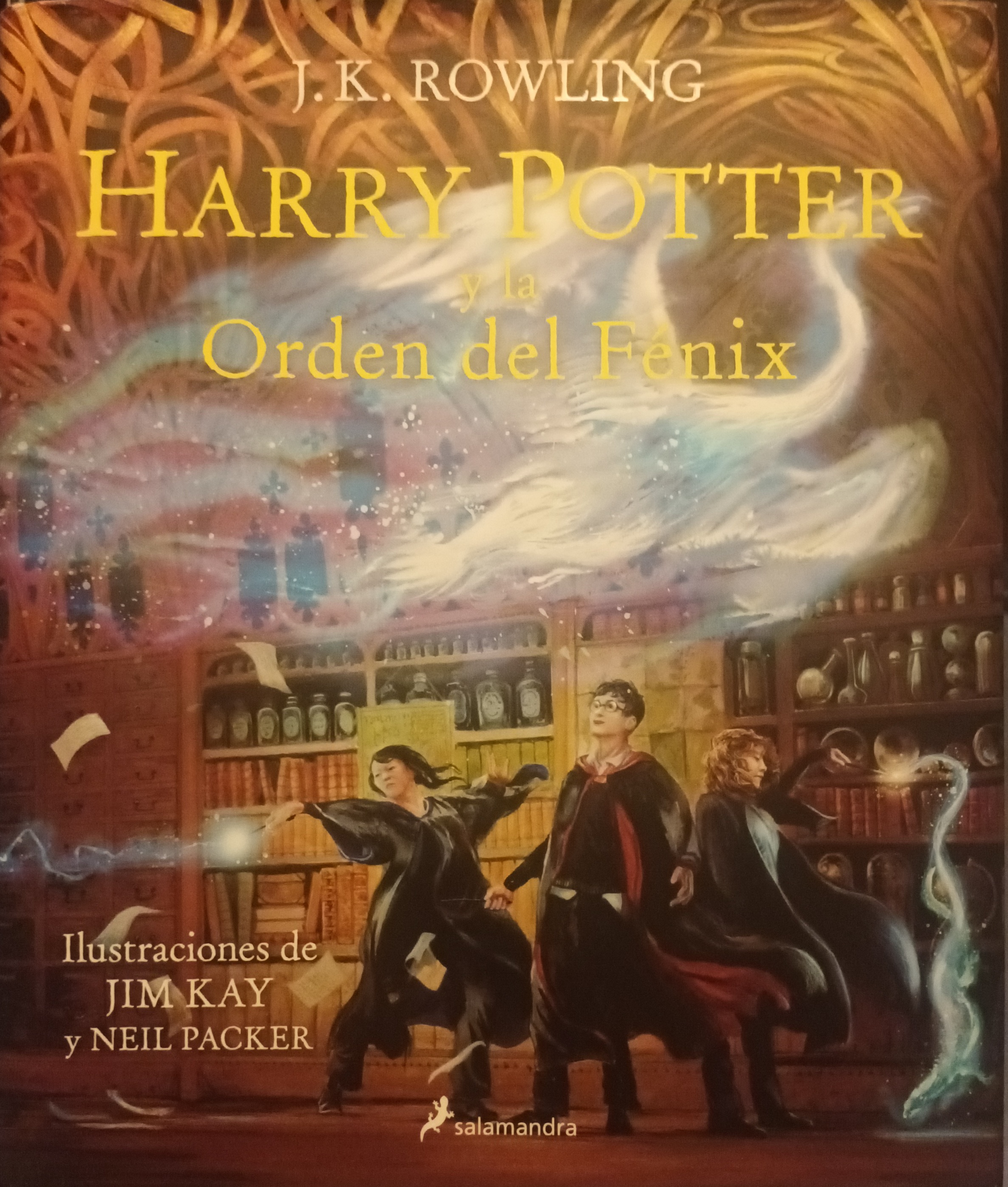 HARRY POTTER Y LA ORDEN DEL FENIX (edición ilustrada) de ROWLING, J.K. | LIBNET