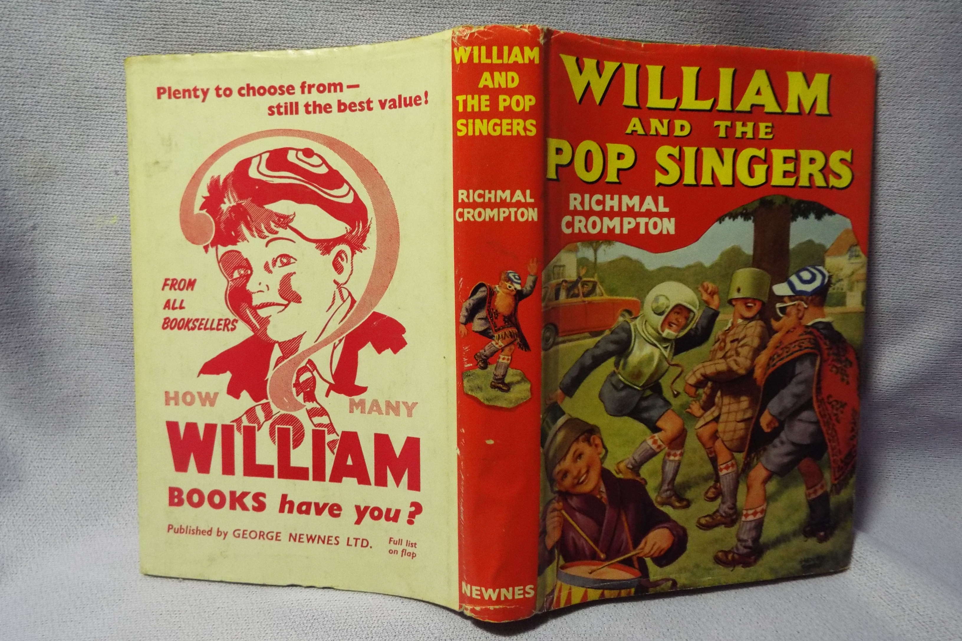 William and the Pop Singers : First printing by Crompton, Richmal: Very ...