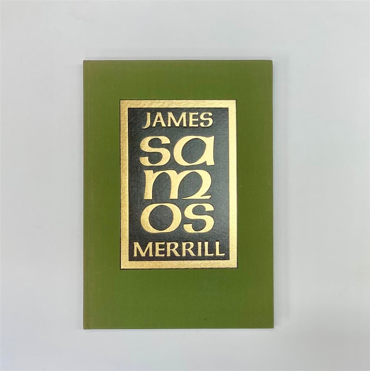 Samos by MERRILL, James: fine hardcover (1980) Limited., Signed by ...