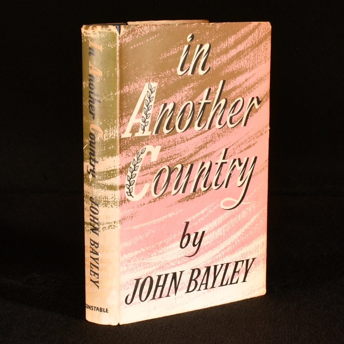 In Another Country by John Bayley: Fine Cloth (1955) First edition ...