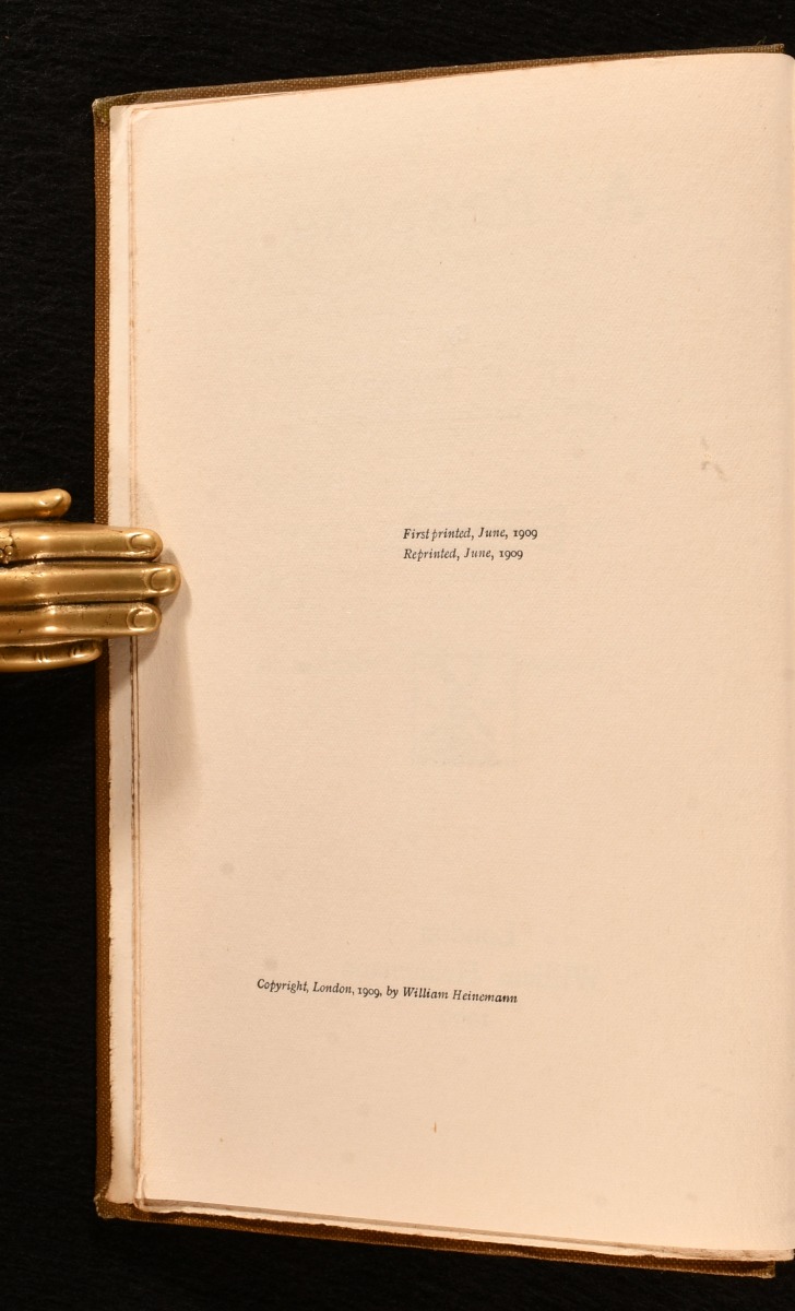 A Reaping Juggernaut By E F Benson Very Good Cloth 1909 First Edition Rooke Books Pbfa