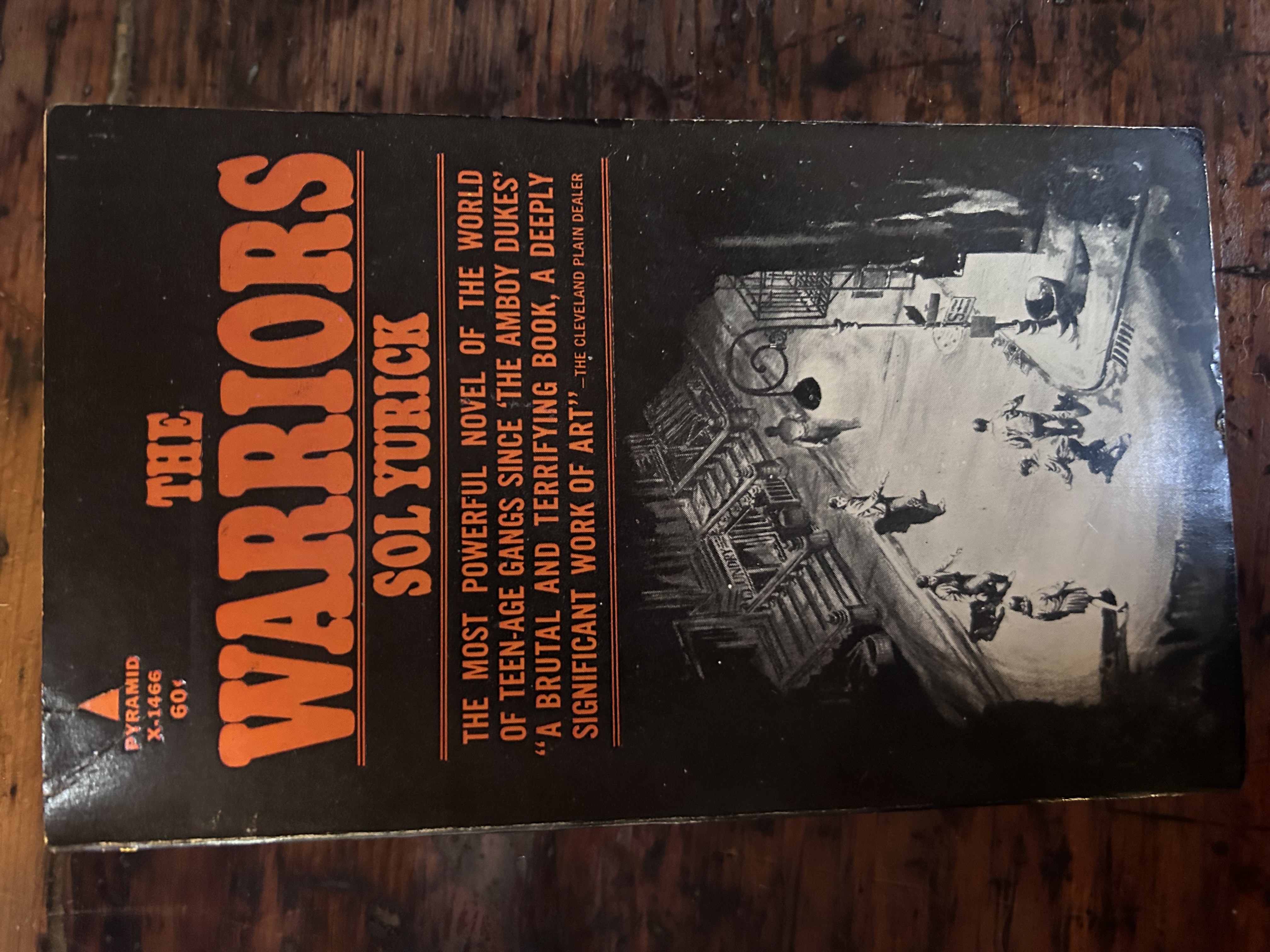 The Warriors by Sol Yurick: Near Fine Soft cover (1966) 1st Edition ...