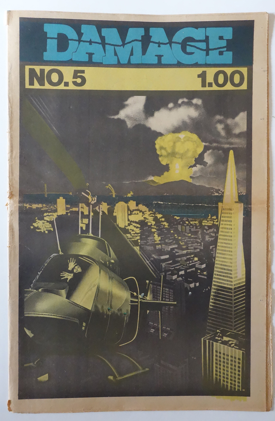 Damage #5 1980 Punk New Wave Underground Newspaper Nick Zedd No Wave ...