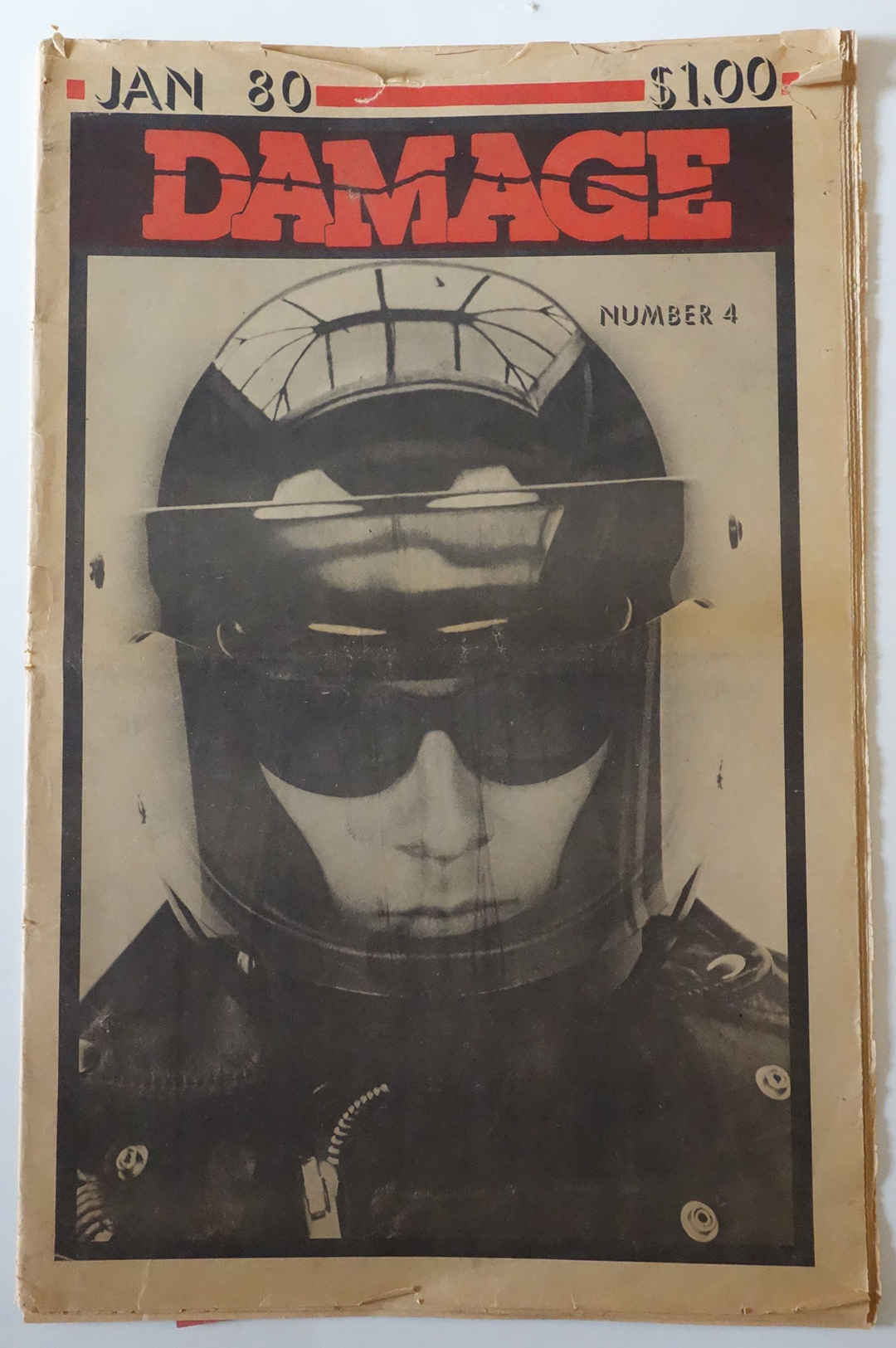 Damage #4, Jan. 1980 Punk New Wave Underground Newspaper No Wave Punk ...