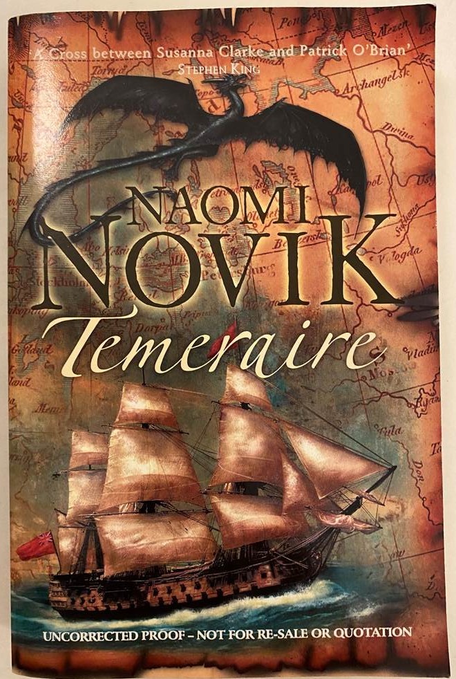 Temeraire - Scarce uncorrected proof de Novik Naomi: Near Fine Soft ...