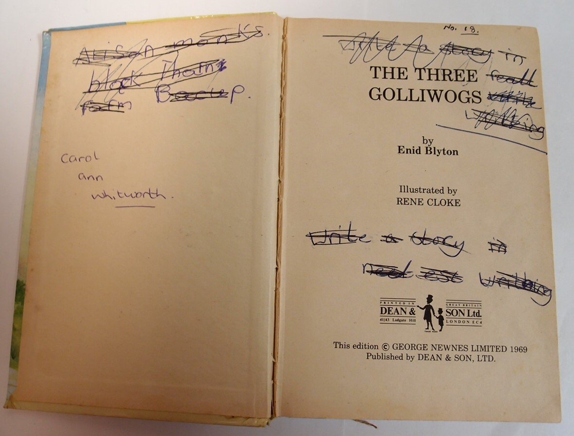 The Three Golliwogs by Enid Blyton: Fair Hardcover (1969) | George ...