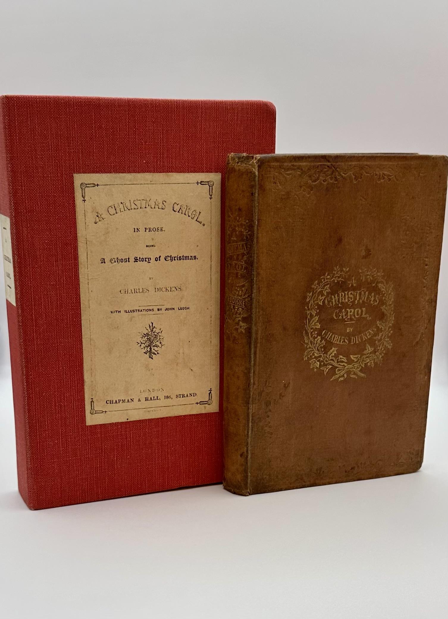 A Christmas Carol by Dickens, Charles: Near Fine Hardcover (1843) 1st ...