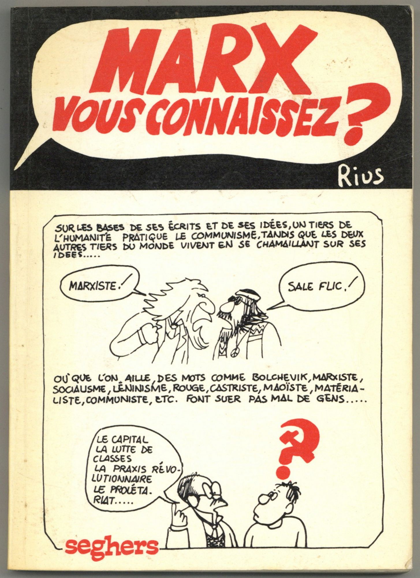 Marx Vous Connaissez by RIUS: Very Good Softcover (1976) | Between the ...