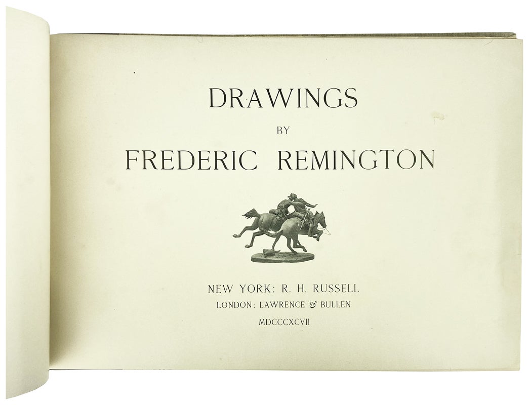 Drawings by Frederic Remington by Frederic Remington: Very Good (1897 ...
